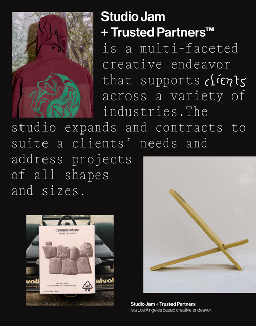 Studio Jam — The graphic design practice of Sam Jayne