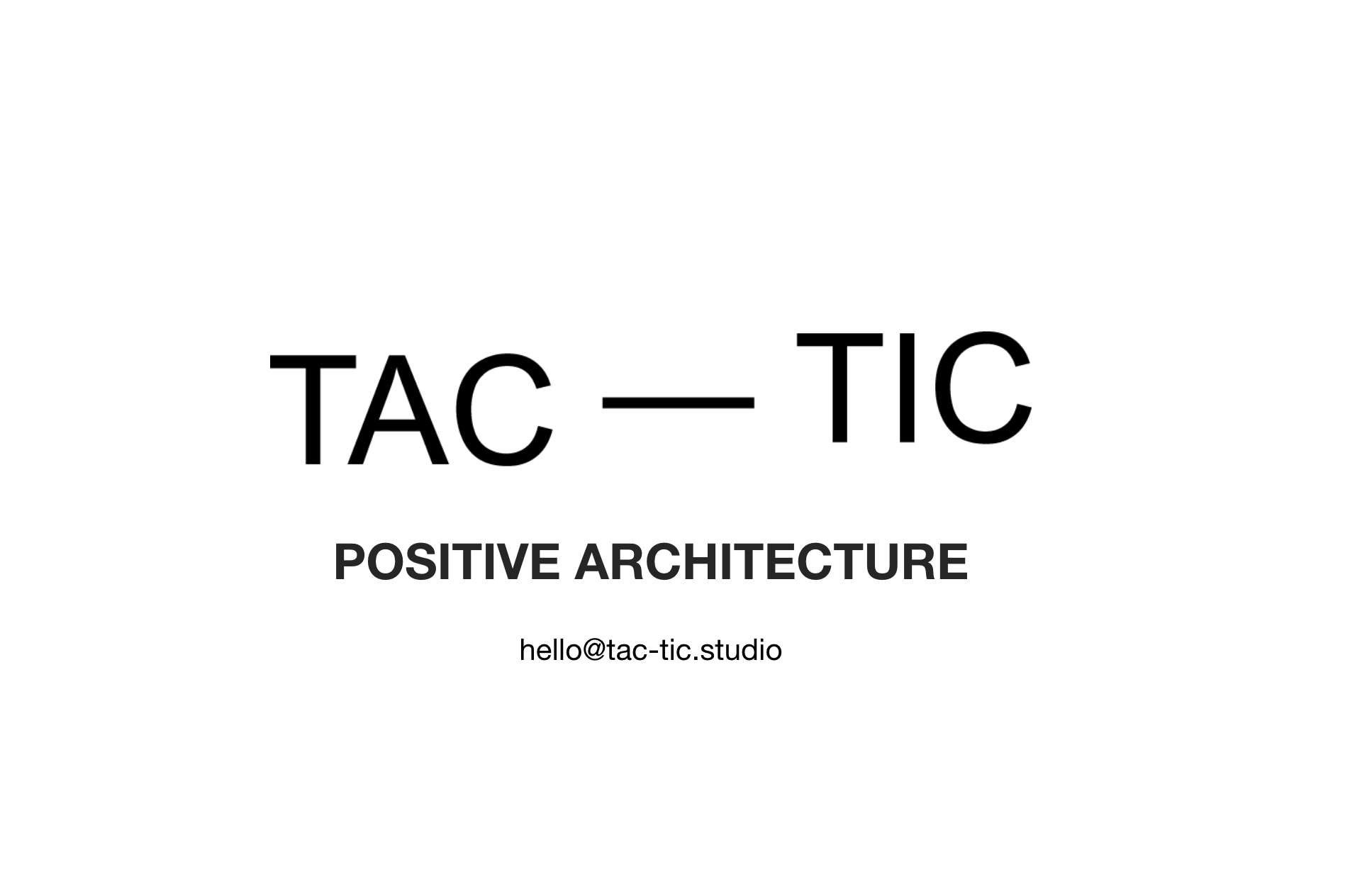TAC—TIC.studio