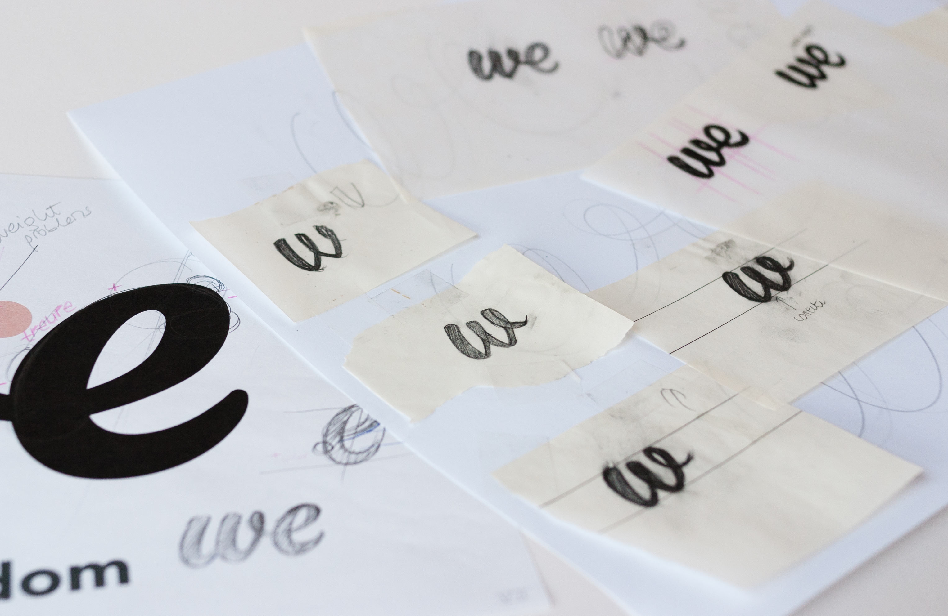 Folkwesdom — Gina Serret — Calligraphy, Lettering & Type design