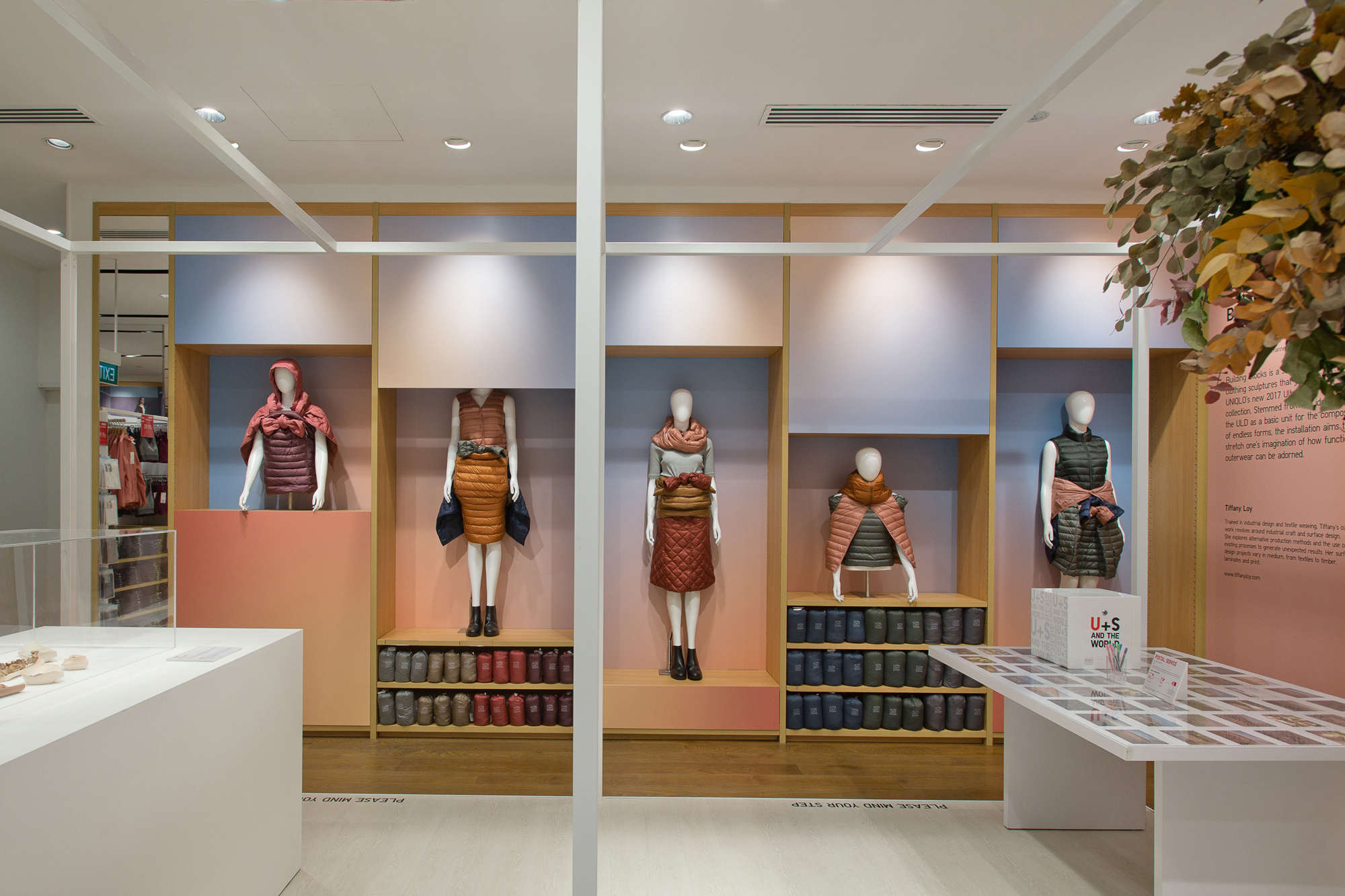 Building Blocks - Installation for UNIQLO — Tiffany Loy | Art