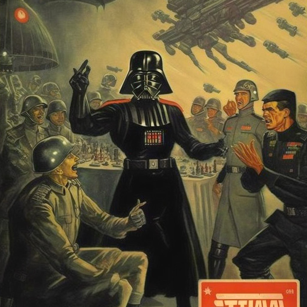 Darth Vader Tekhnika Molodezhi — Rodo Morfin Digital Artist