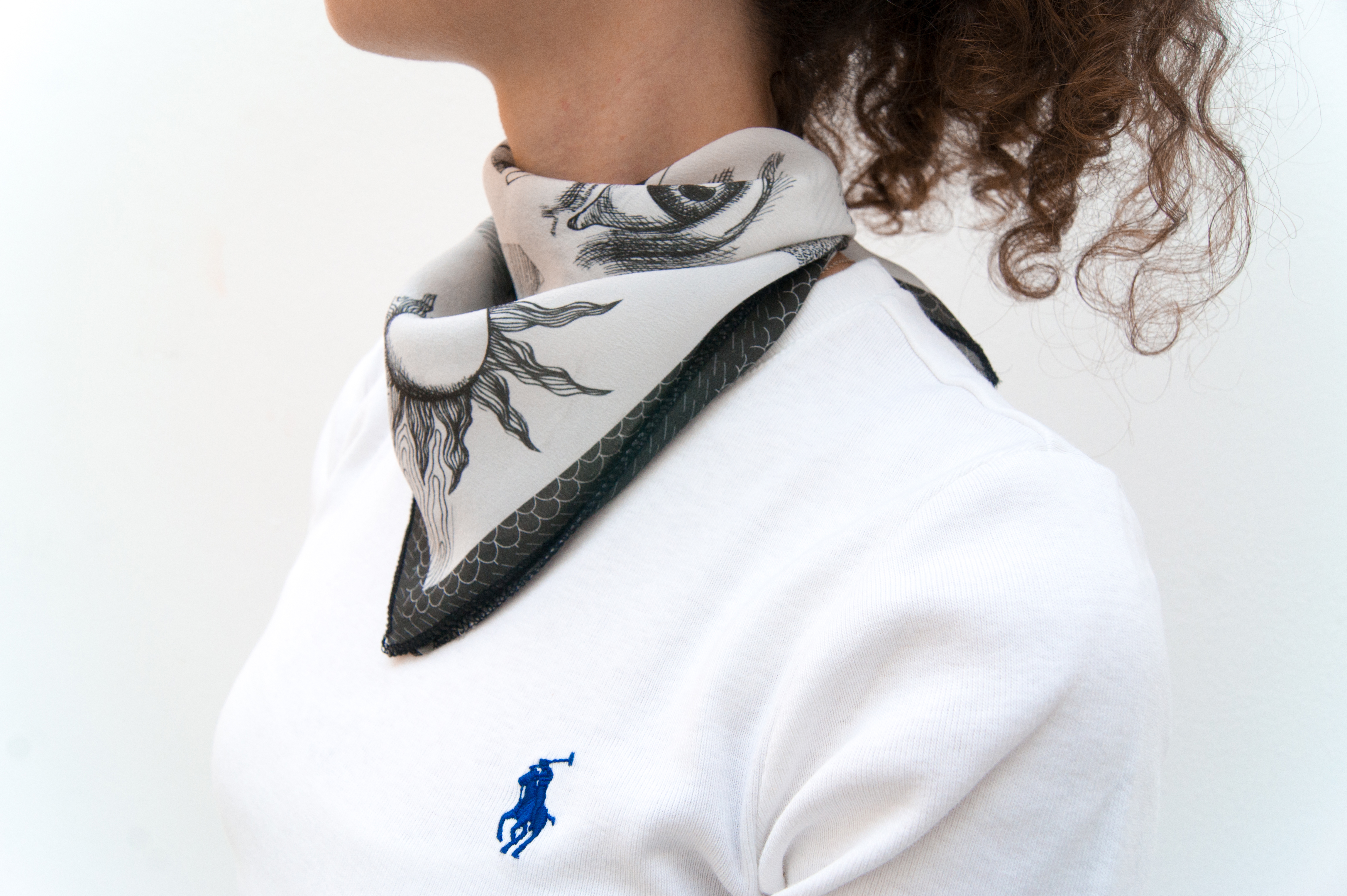 All seeing Eye Scarf — SaraAlafifi