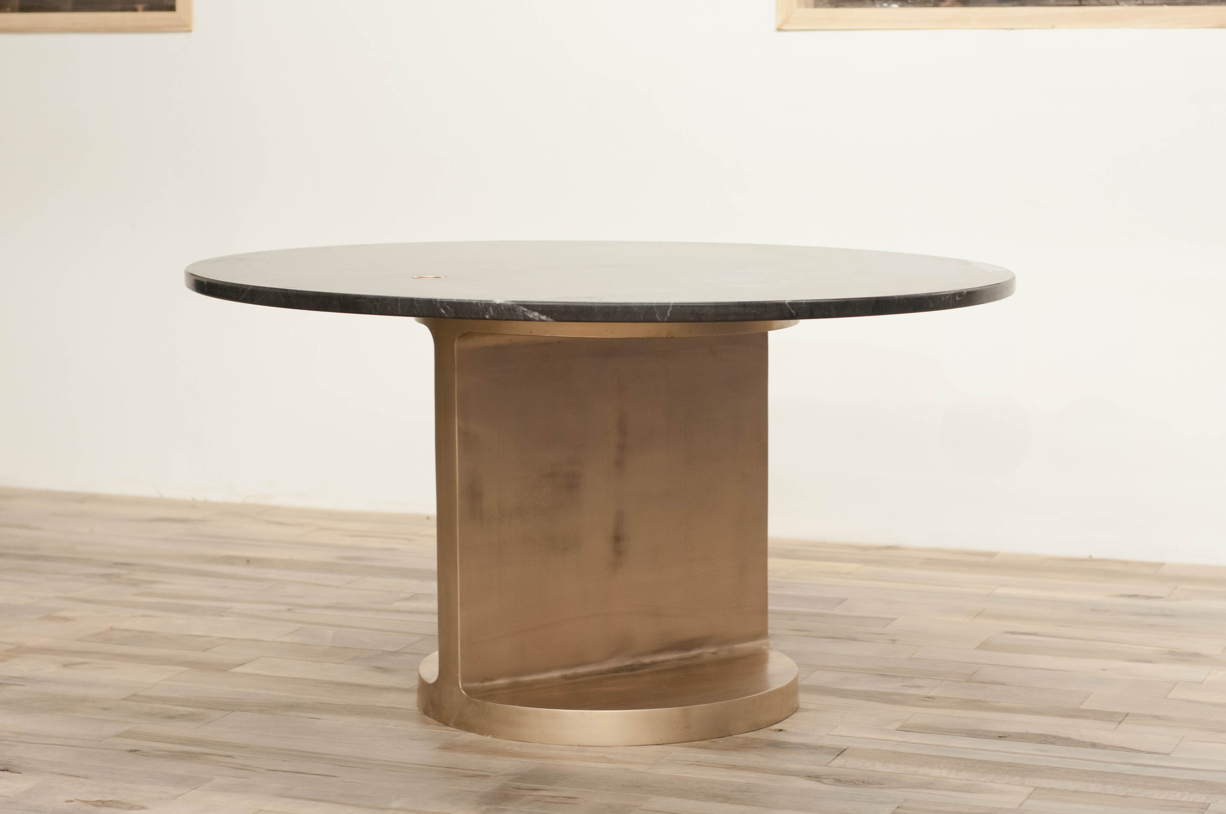 BRONZE MONOLITH TABLE — Jeff Martin Joinery