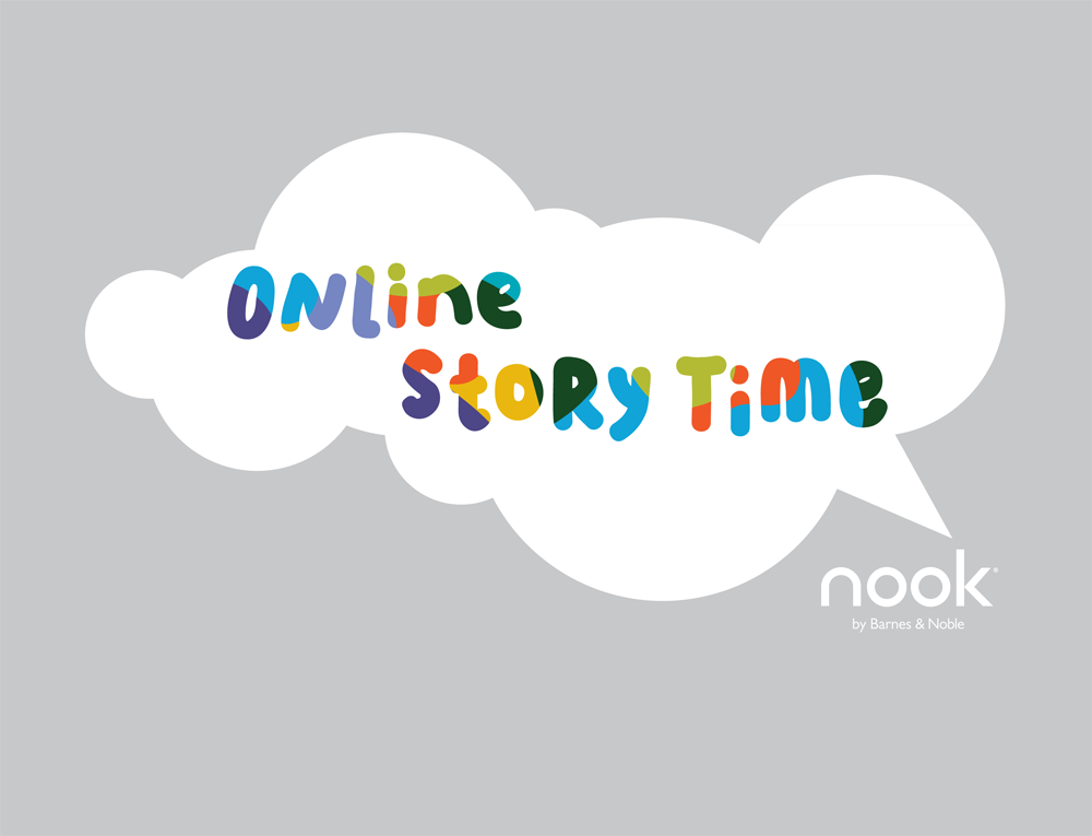 Online Storytime Logo — danadavisdesign