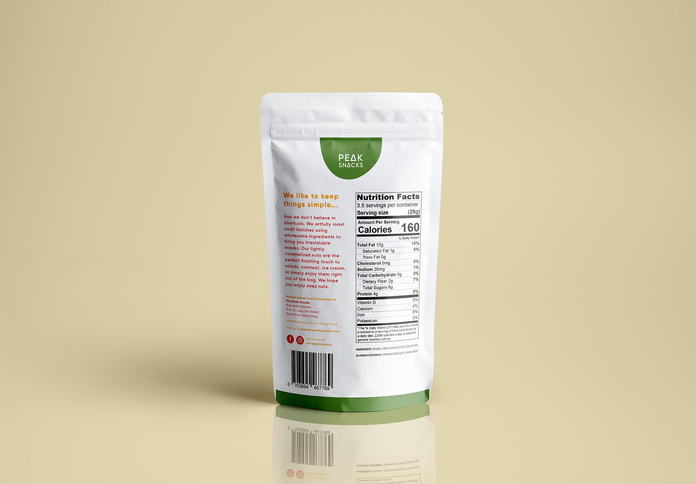 The Peak Snacks — Jen Paolini | Content, Editorial, Art Direction