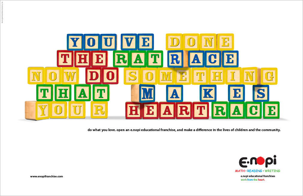 ENOPI EDUCATIONAL FRANCHISES – print, collateral — lisaselwitz