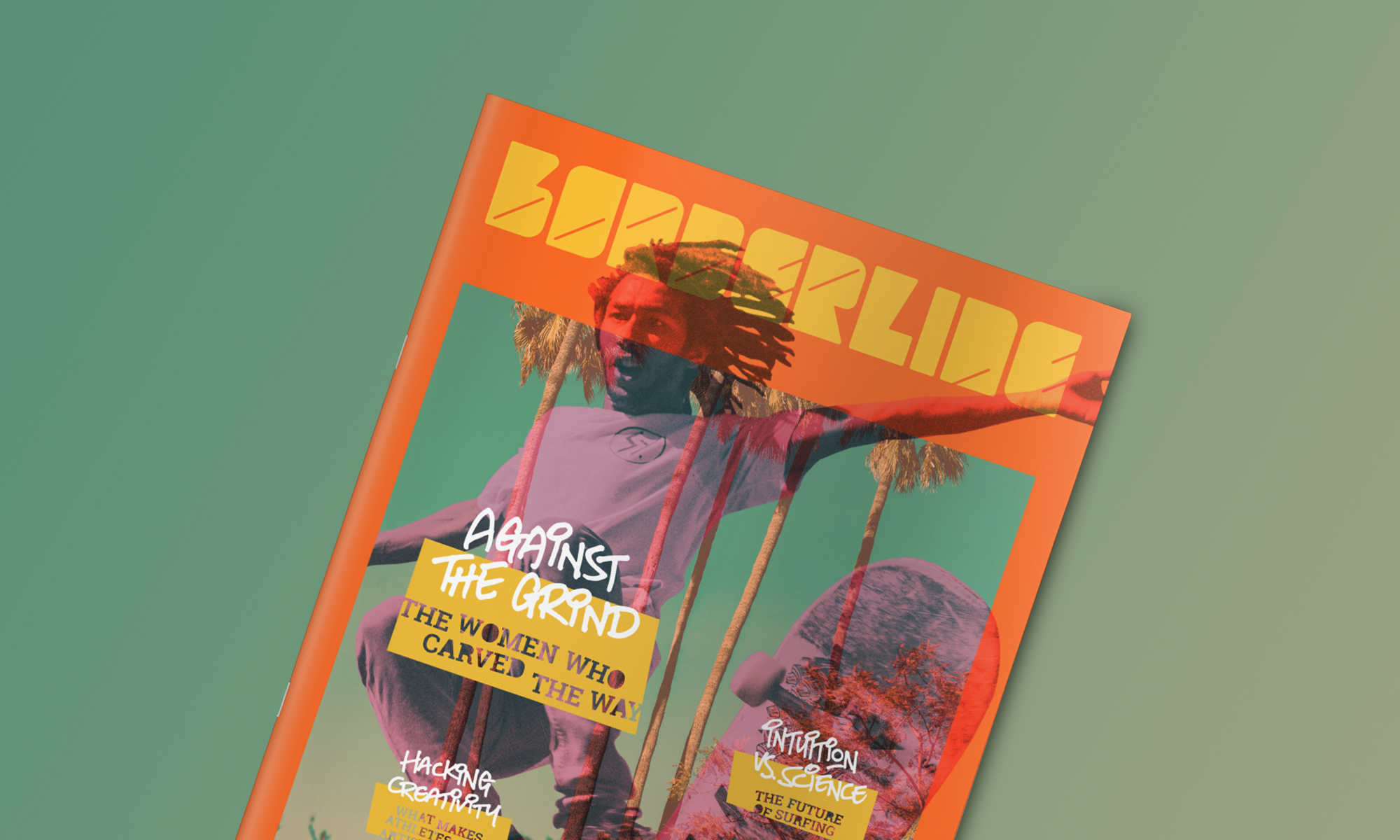 Borderline Magazine — Sweet Chilli Design