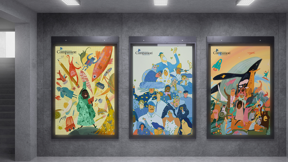 Compassion Print Campaign — ruthykim