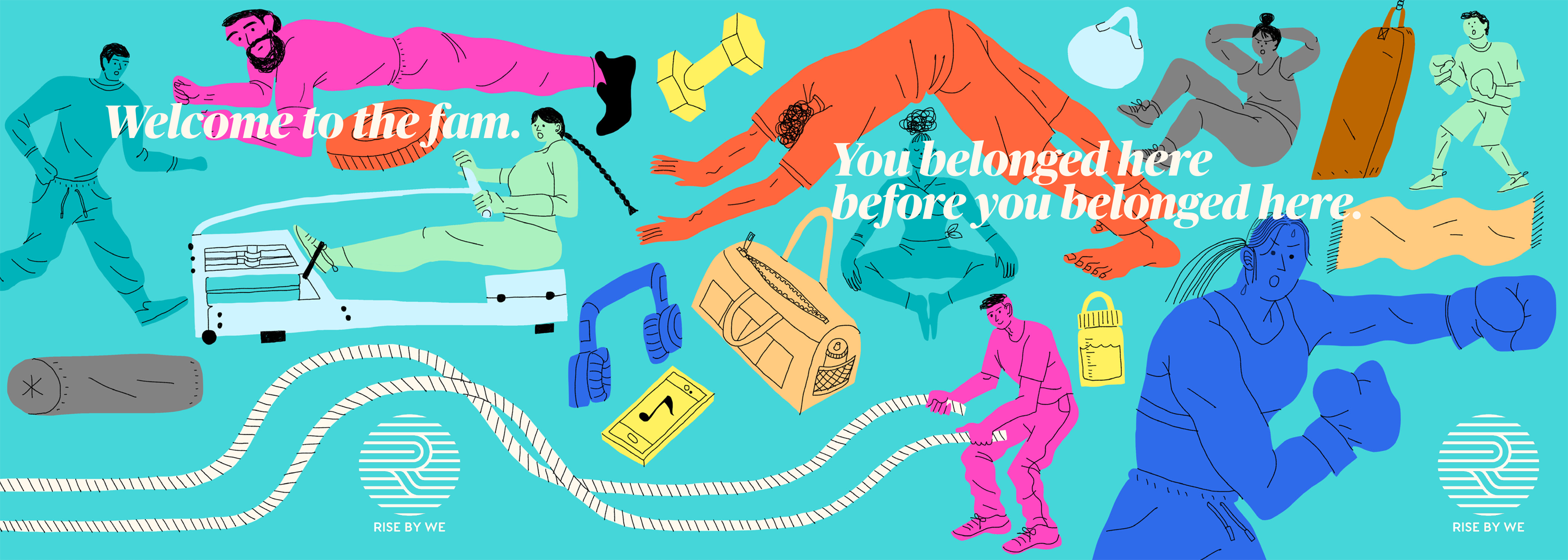 Rise by We — Subin Yang Illustration