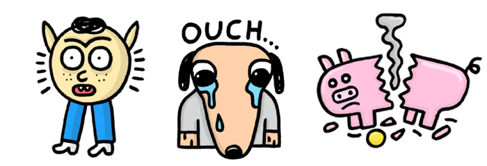 A Friendly Mutant Family - Stickers for Line — pablodelcielo