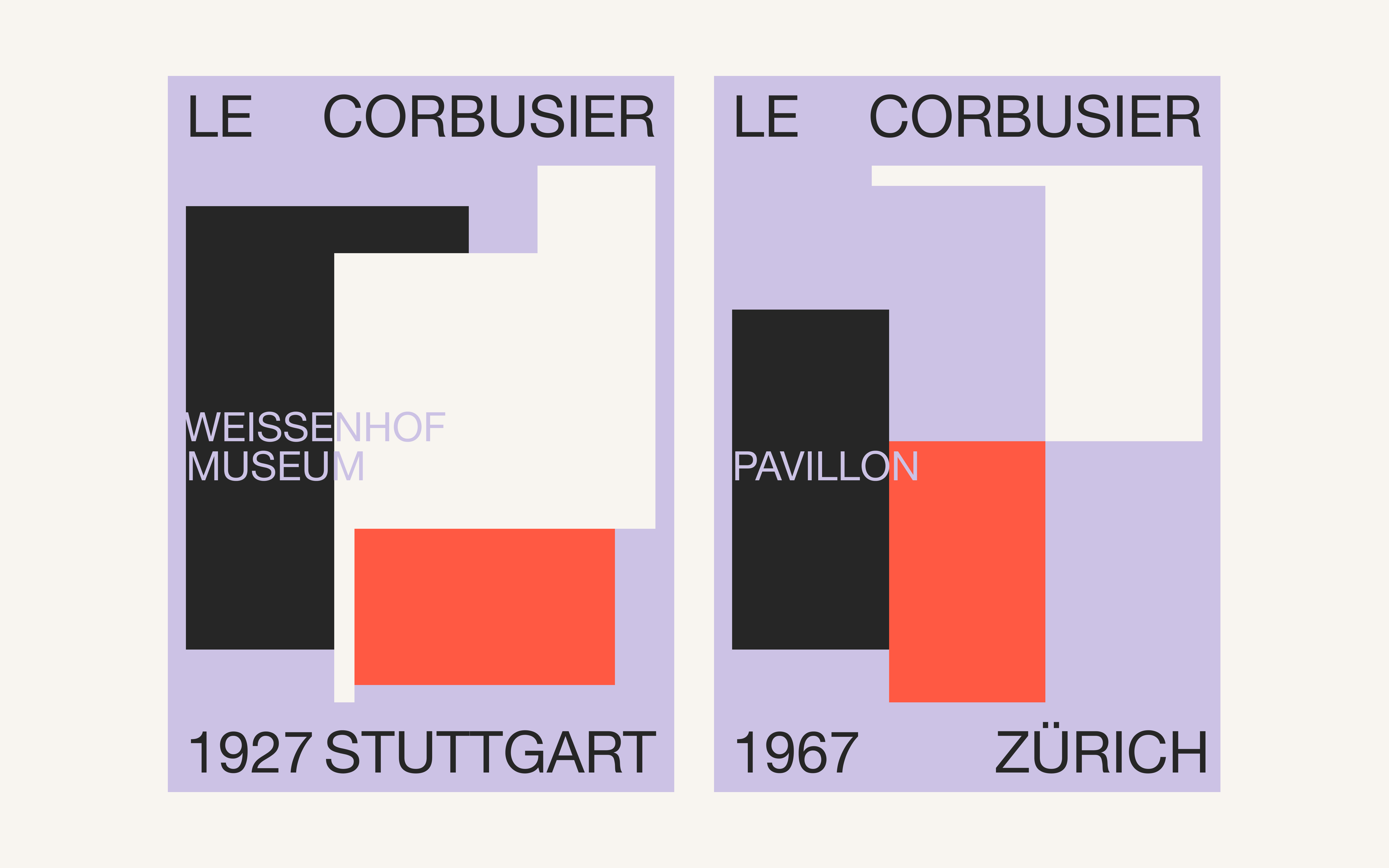 LE CORBUSIER POSTERS — SP-STUDIO.