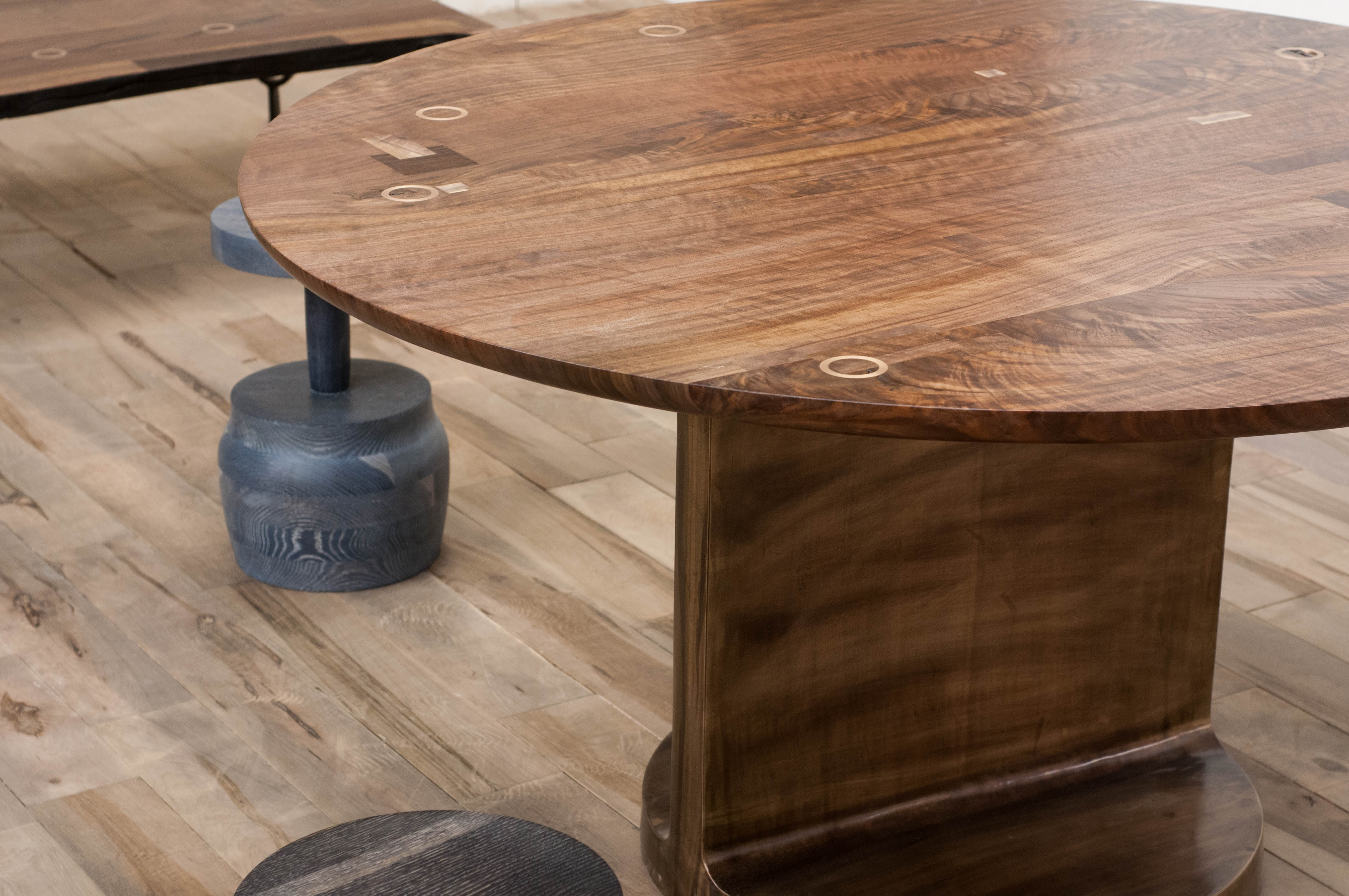 BRONZE MONOLITH TABLE — Jeff Martin Joinery