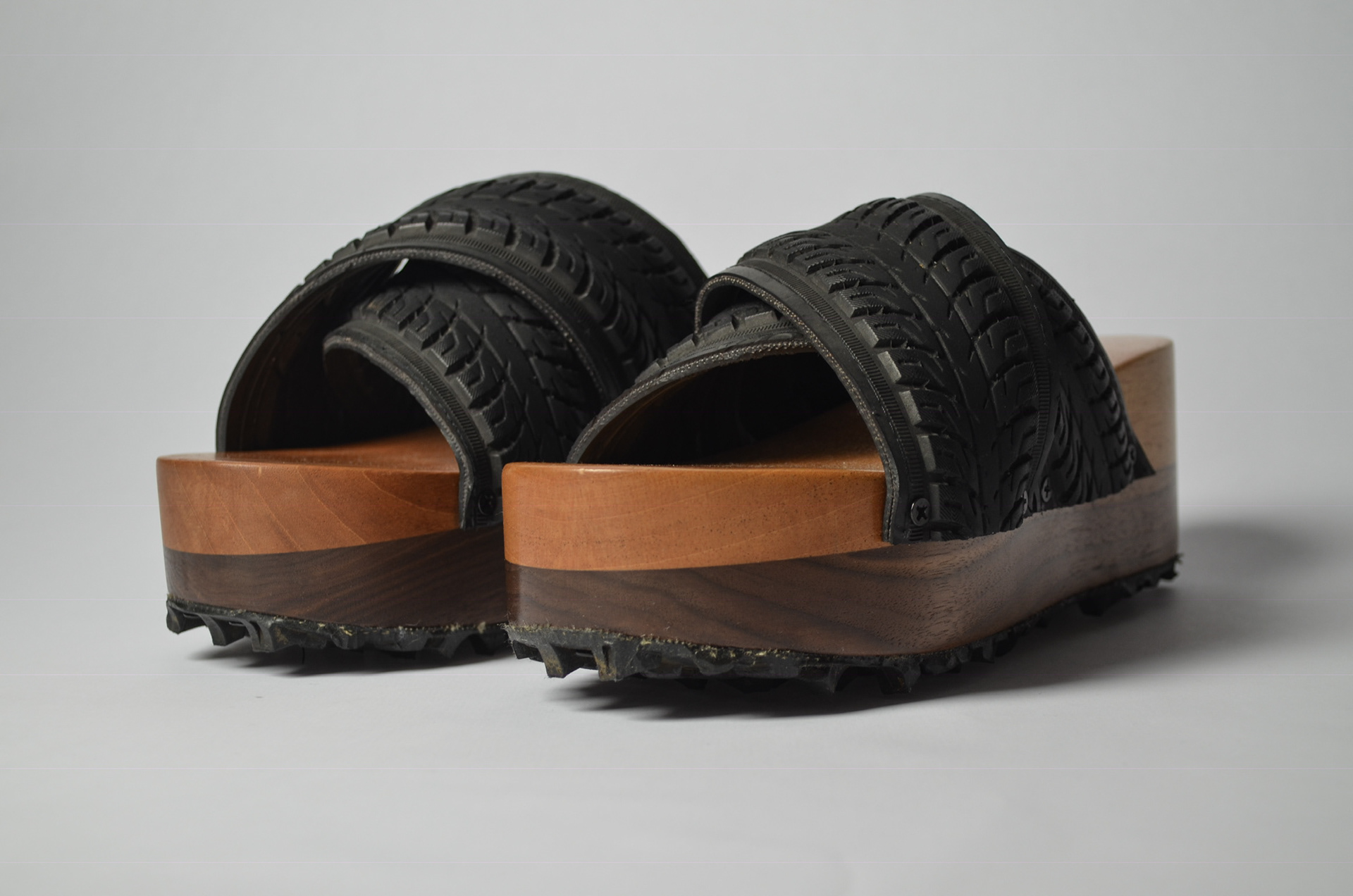 Wooden Platform Sandals — Izabela Clarke