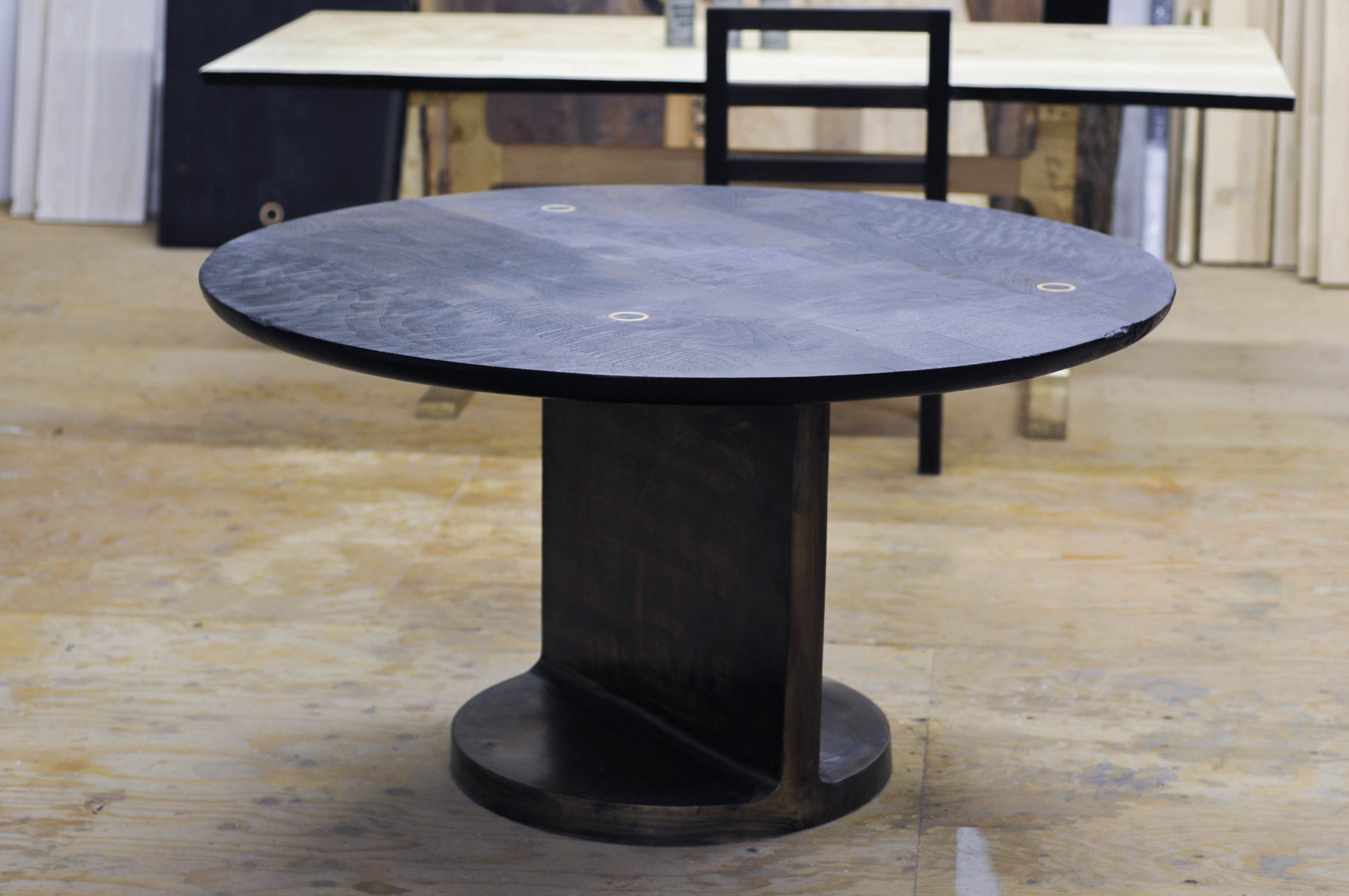 BRONZE MONOLITH TABLE — Jeff Martin Joinery