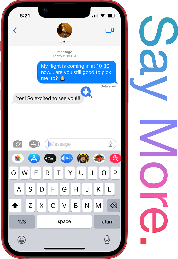 imessage tapback redesign — will allstetter