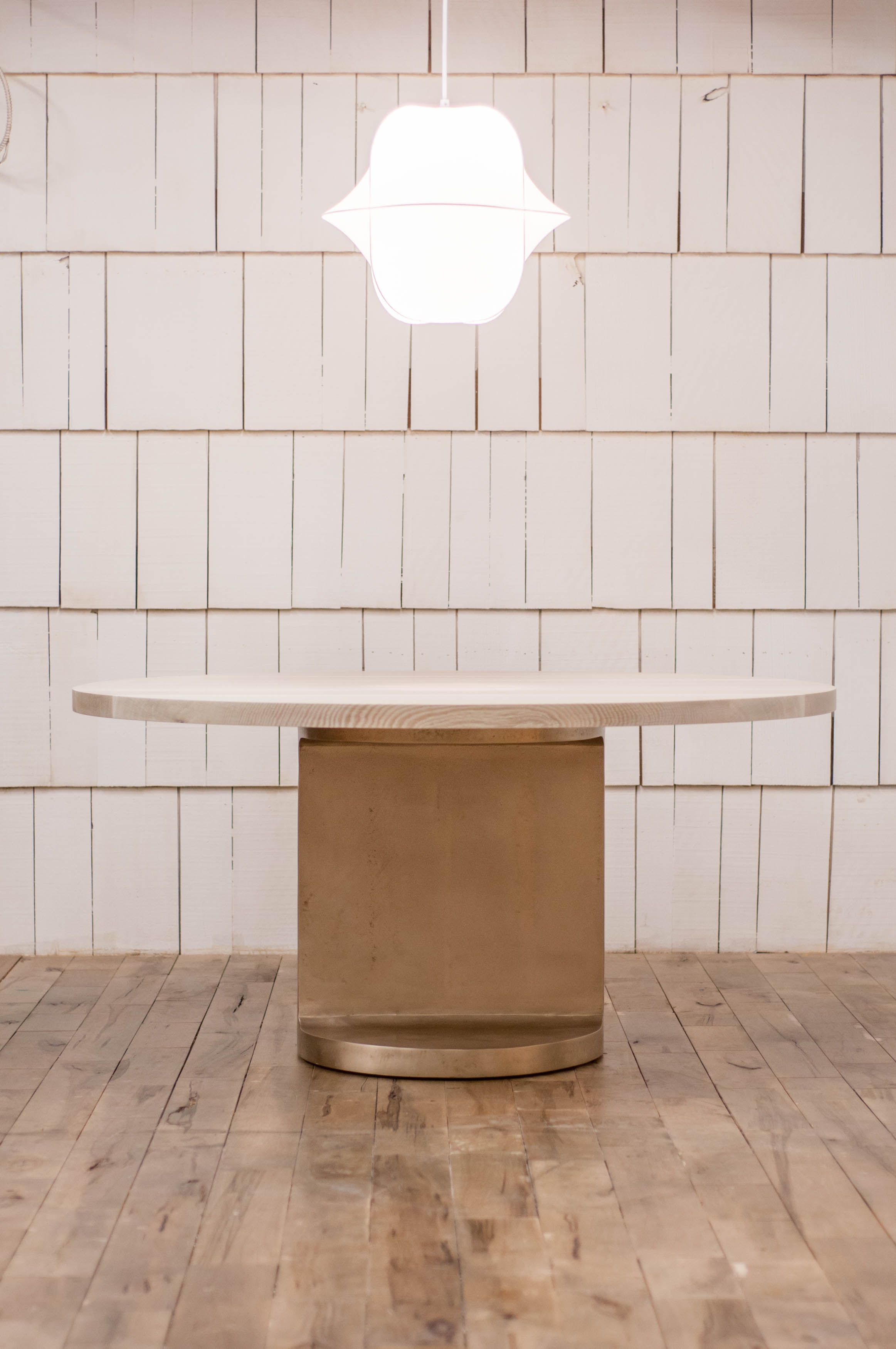 BRONZE MONOLITH TABLE — Jeff Martin Joinery