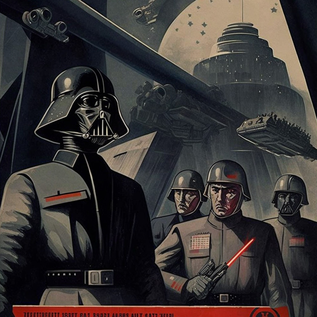 Darth Vader Tekhnika Molodezhi — Rodo Morfin Digital Artist