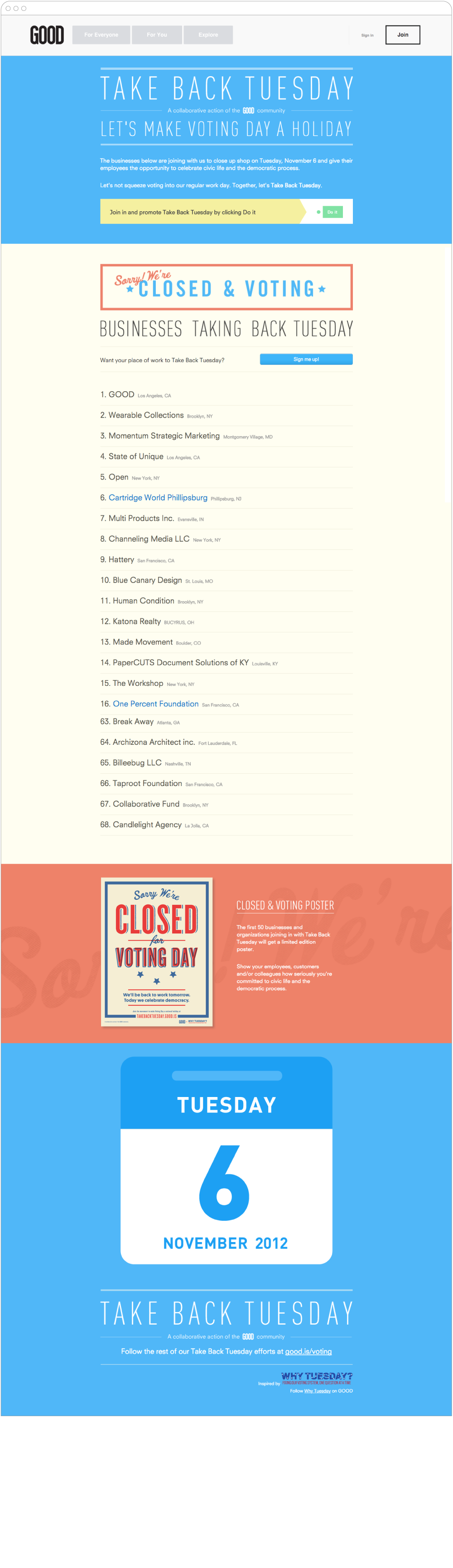 Take Back Tuesday — Tyler's Portfolio