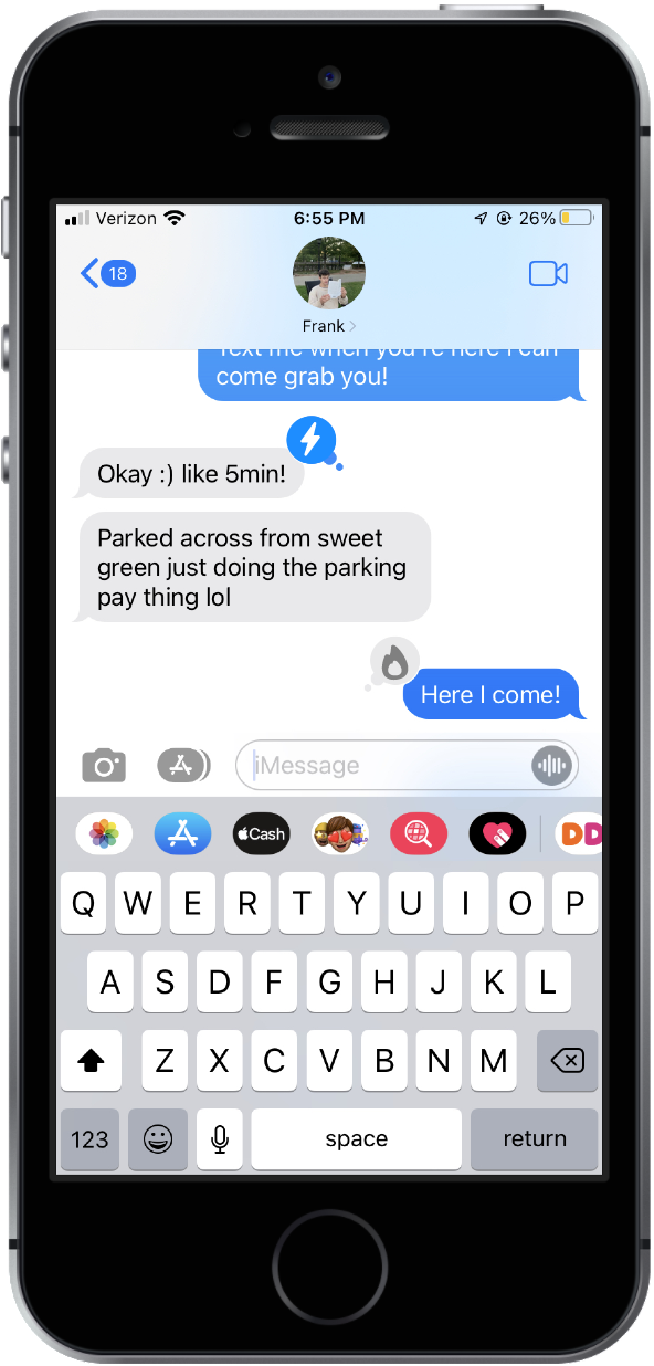 imessage tapback redesign — will allstetter