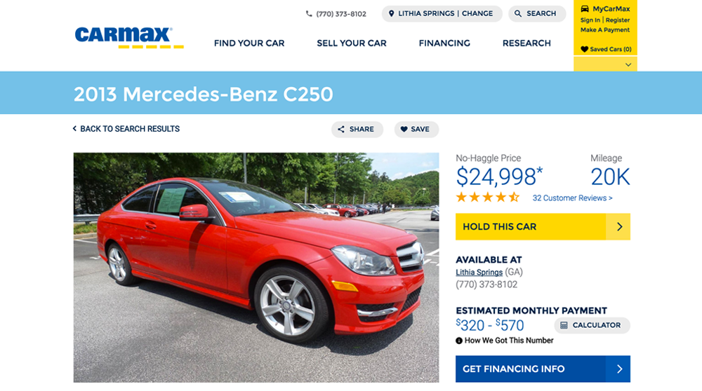 CARMAX.COM — Moritz Bosselmann