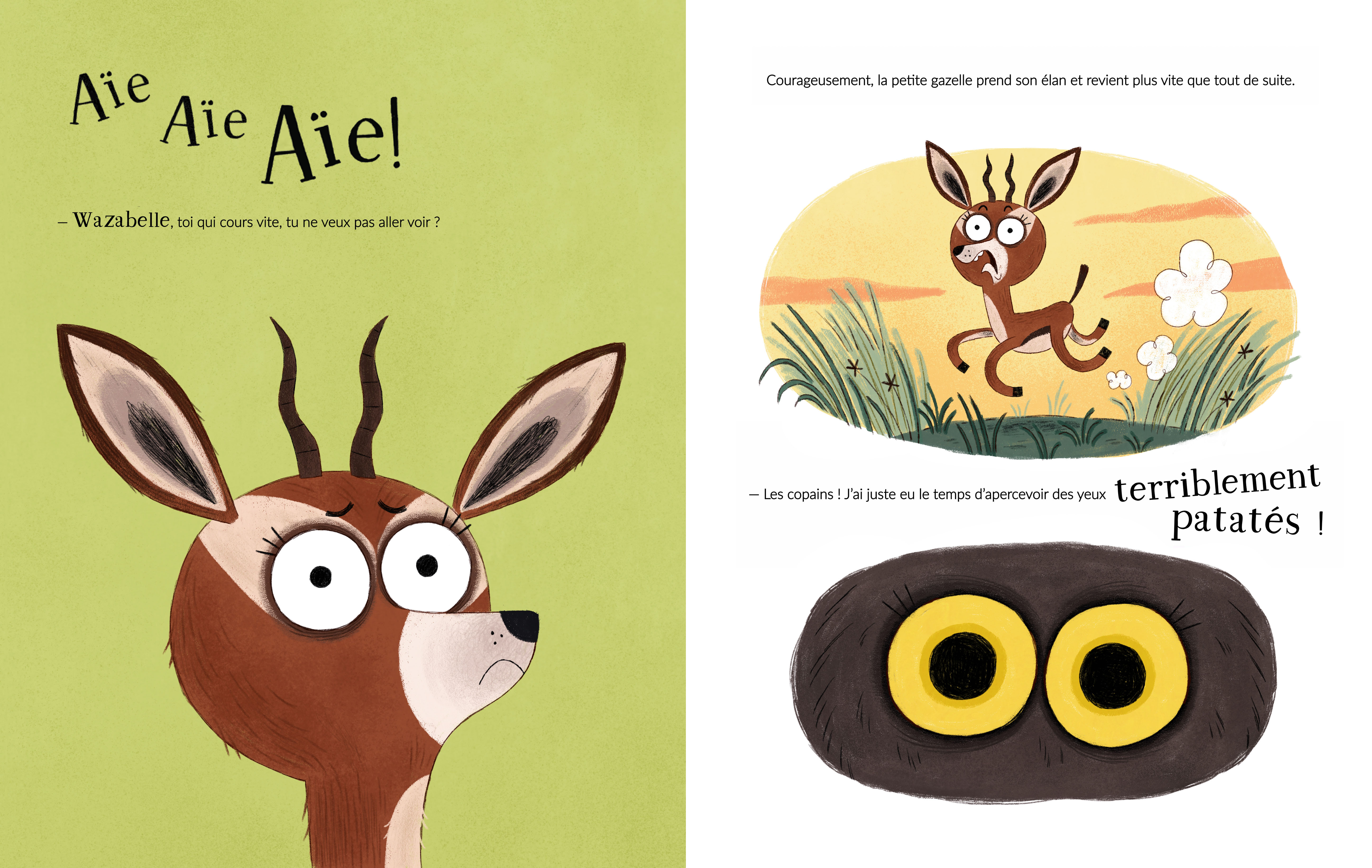 Aïe Aïe Aïe! — Ana Duna illustration