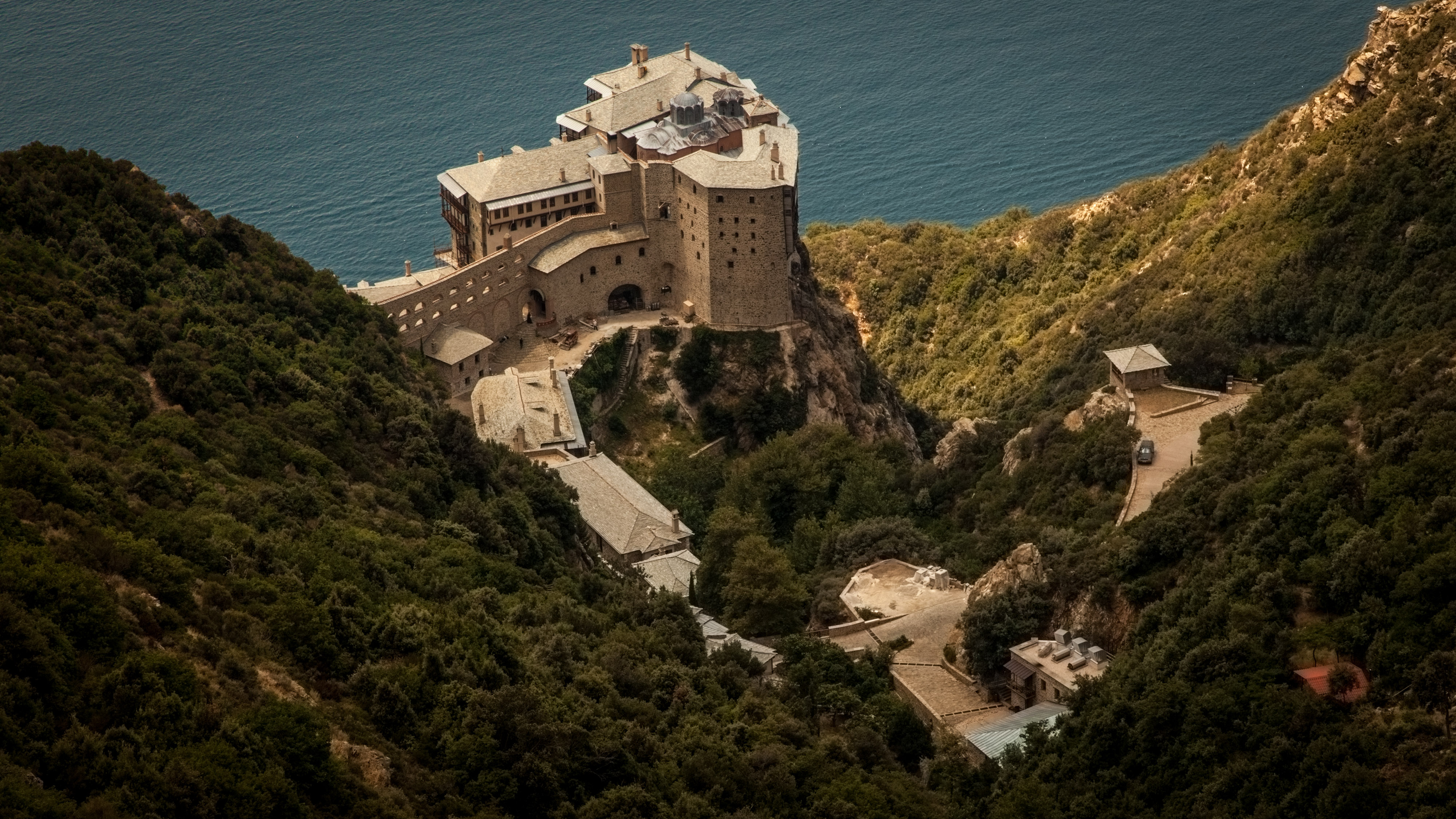 Mont Athos, Grèce — Ulysse del Drago