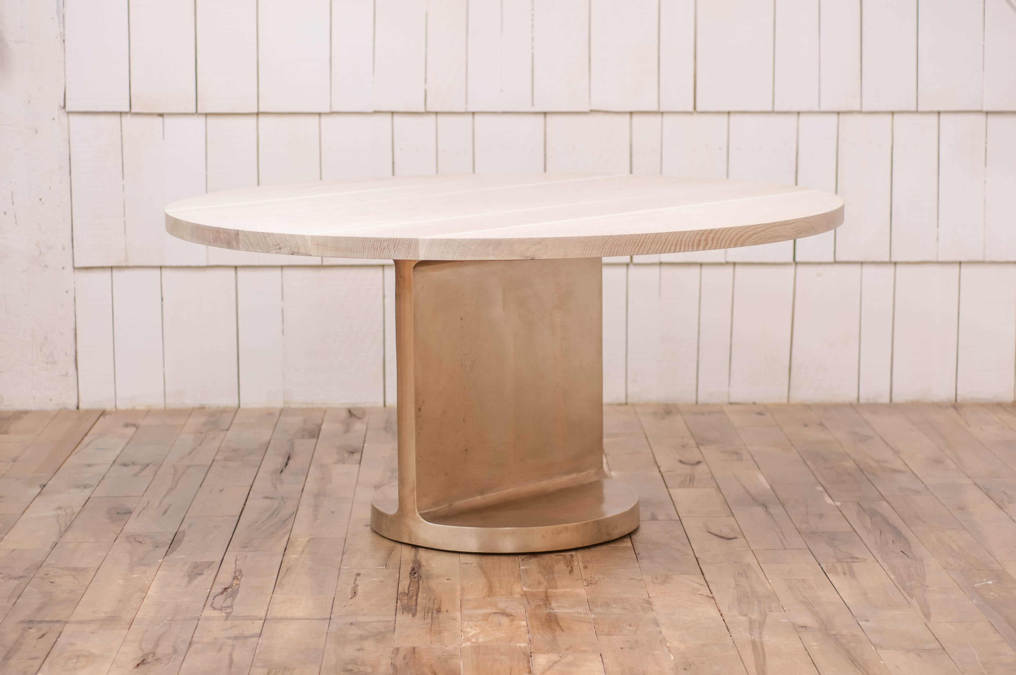 BRONZE MONOLITH TABLE — Jeff Martin Joinery