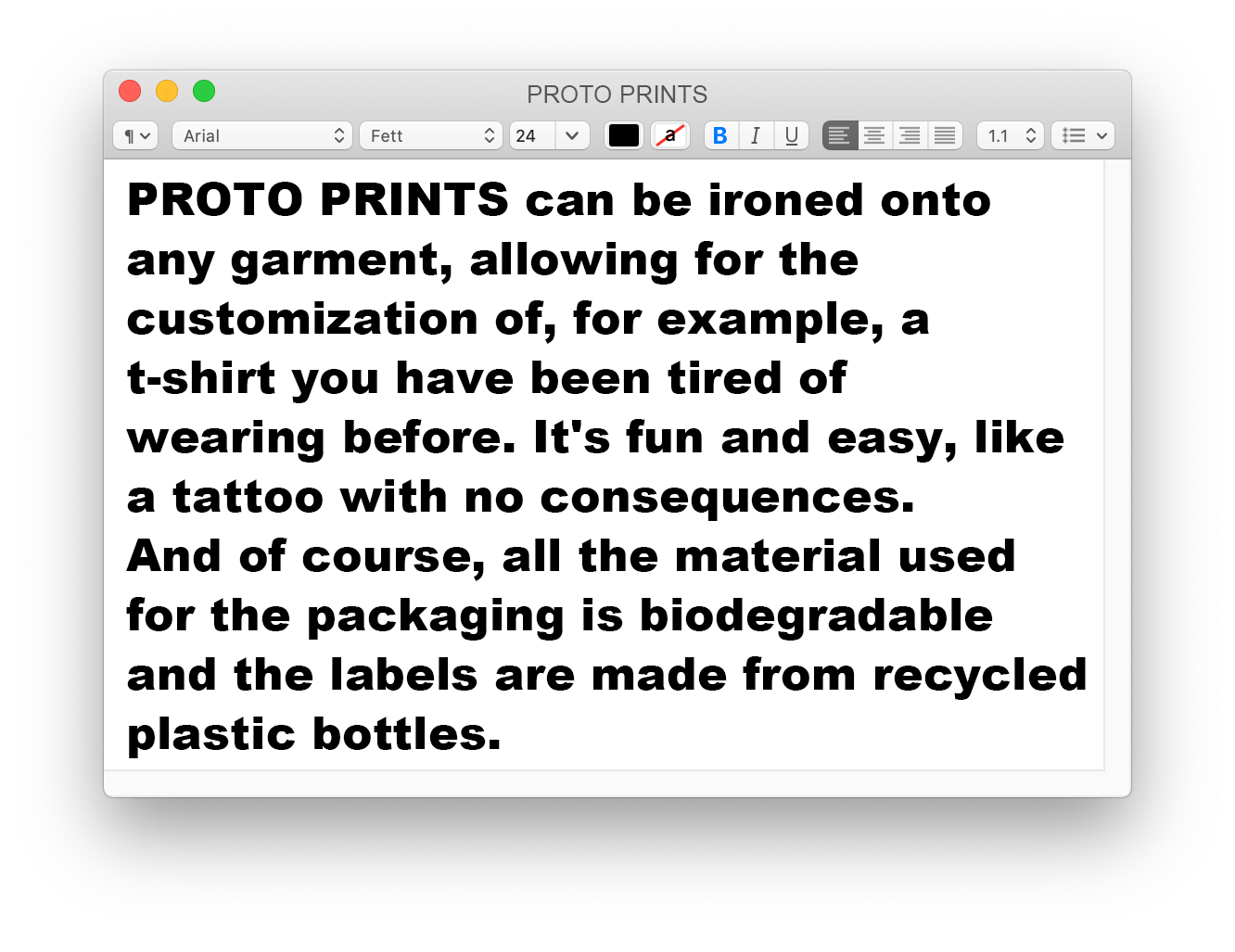 PROTO DIY — PROTOtypes