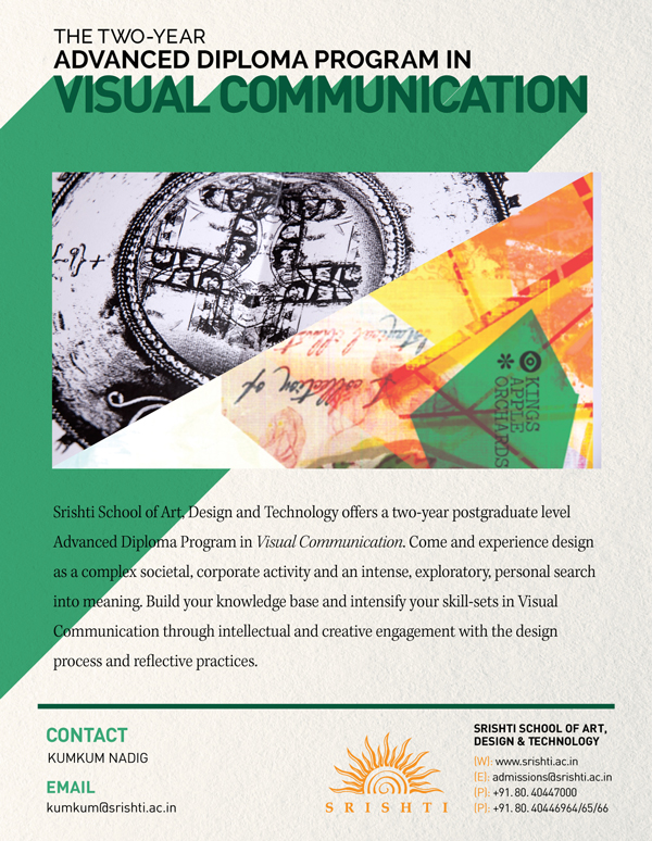 Advance Diplomas at Srishti | Digital & Print Campaign — Mahima Pushkarna