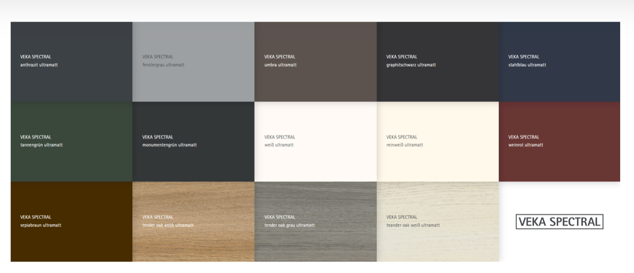 uPVC Colors — Cembra