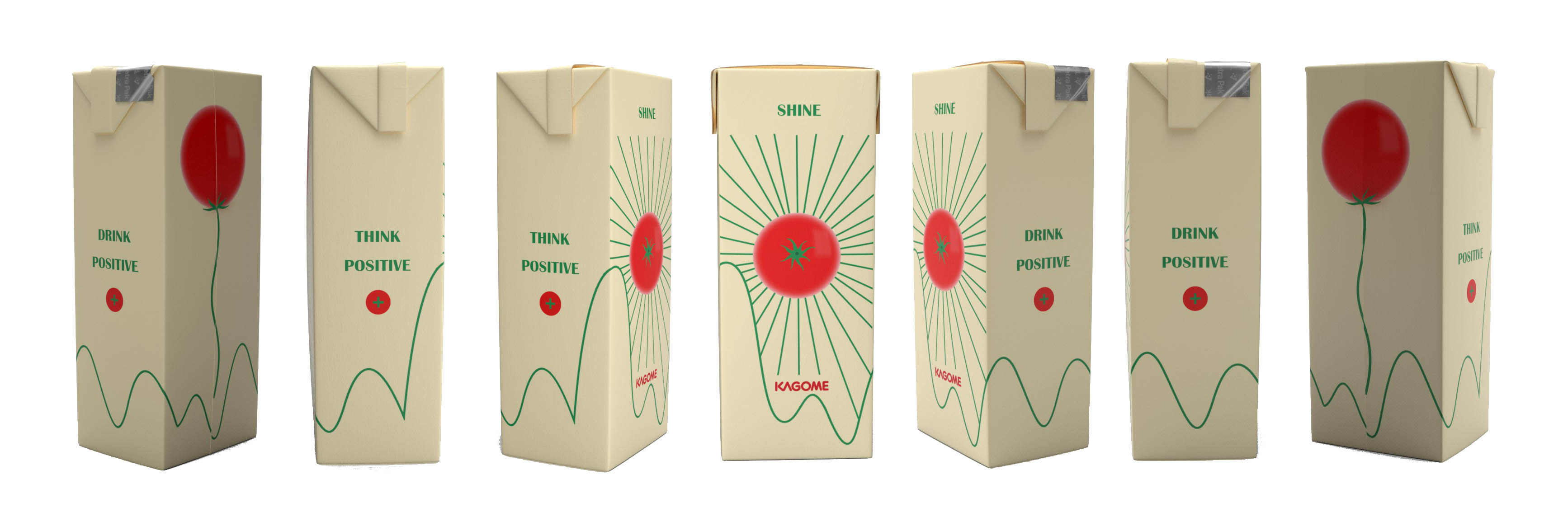 Kagome Japan + Tetra Pak Packaging Competition — Q Yuan
