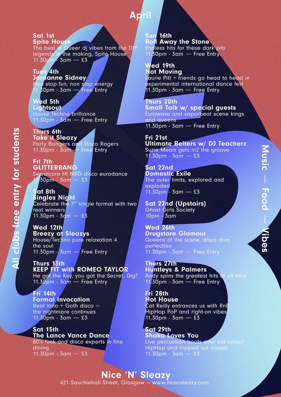 Sleazy Posters — Matthew Swan