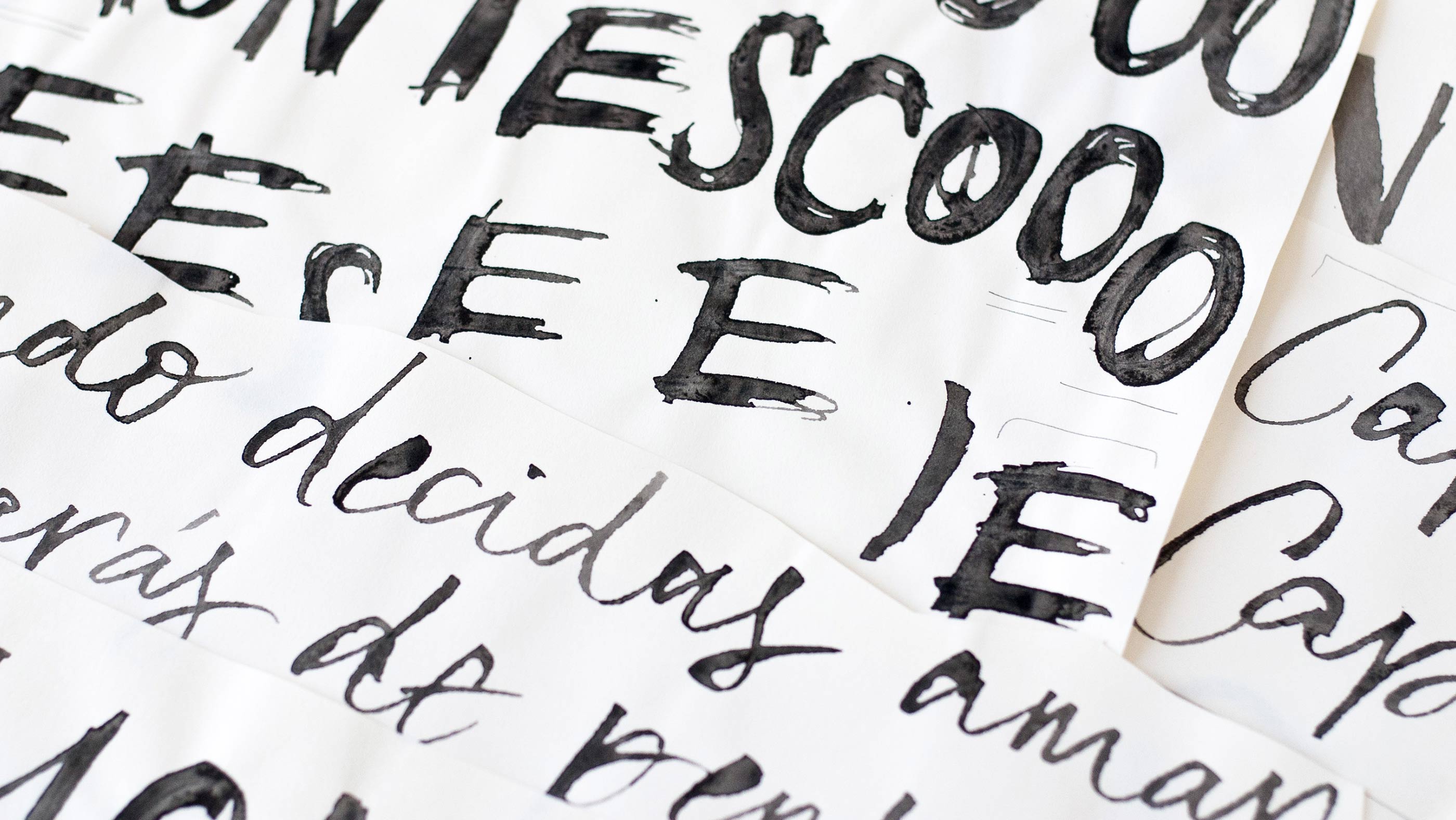 Calligraphy & Lettering — Gina Serret — Calligraphy, Lettering & Type ...