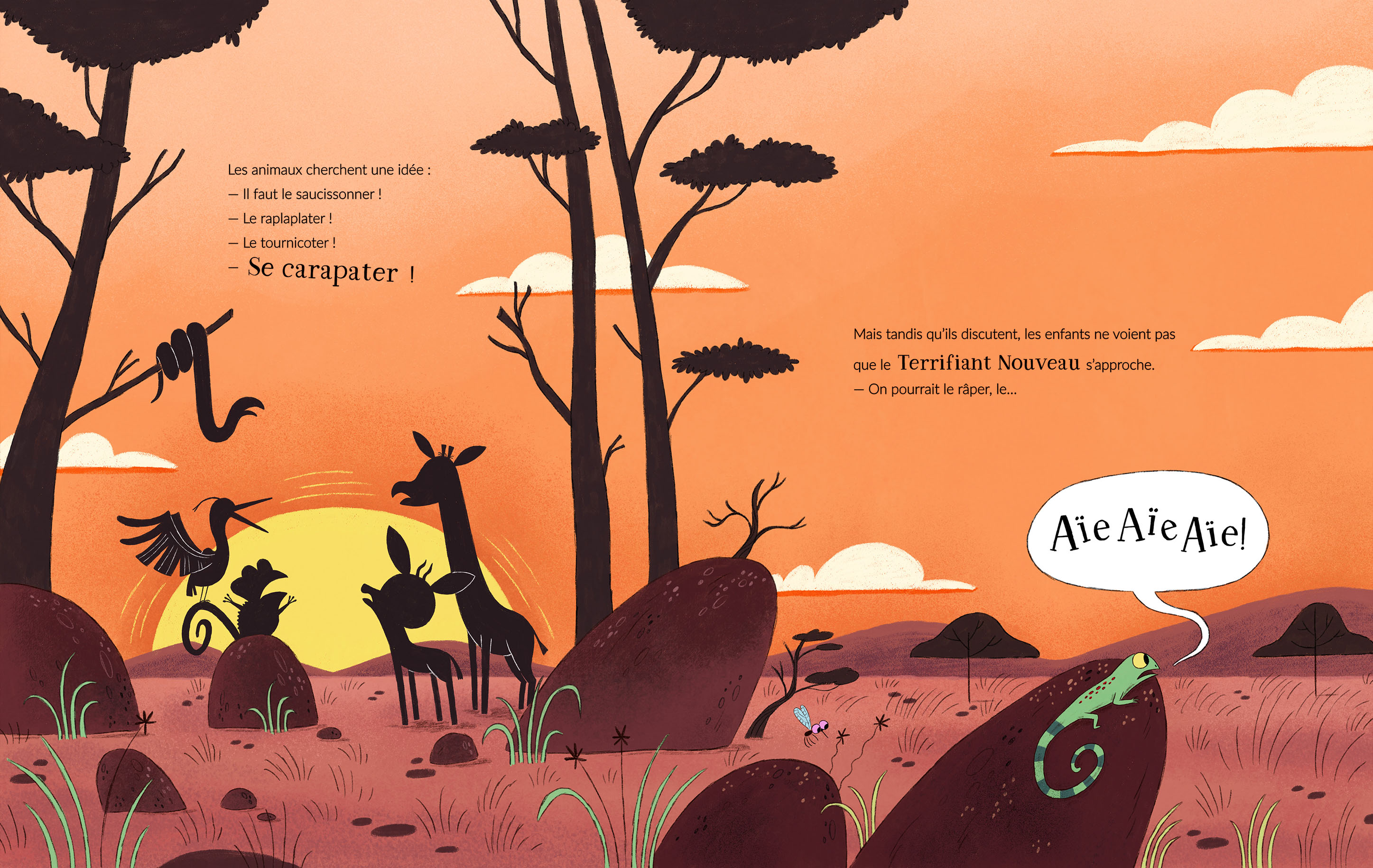 Aïe Aïe Aïe! — Ana Duna illustration