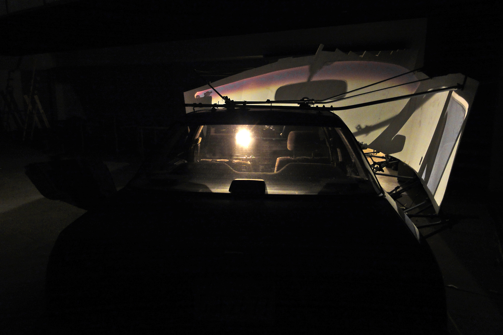 Architectural Intervention in/on a car — GREGOR HOLZINGER - space [-s ...