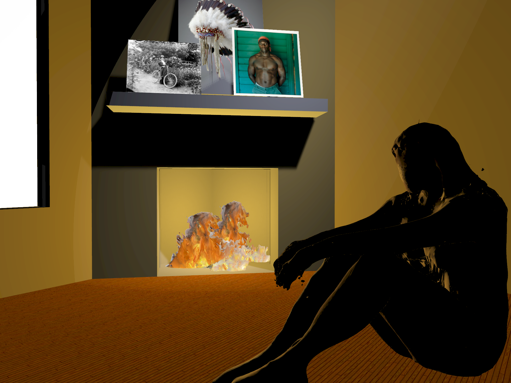 memory palace + artifacts — leo wall