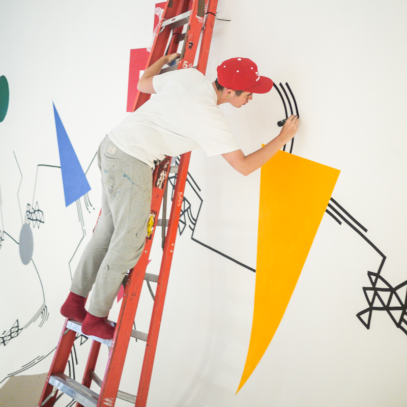 Google Mural NYC, 2012 — Aries Moross