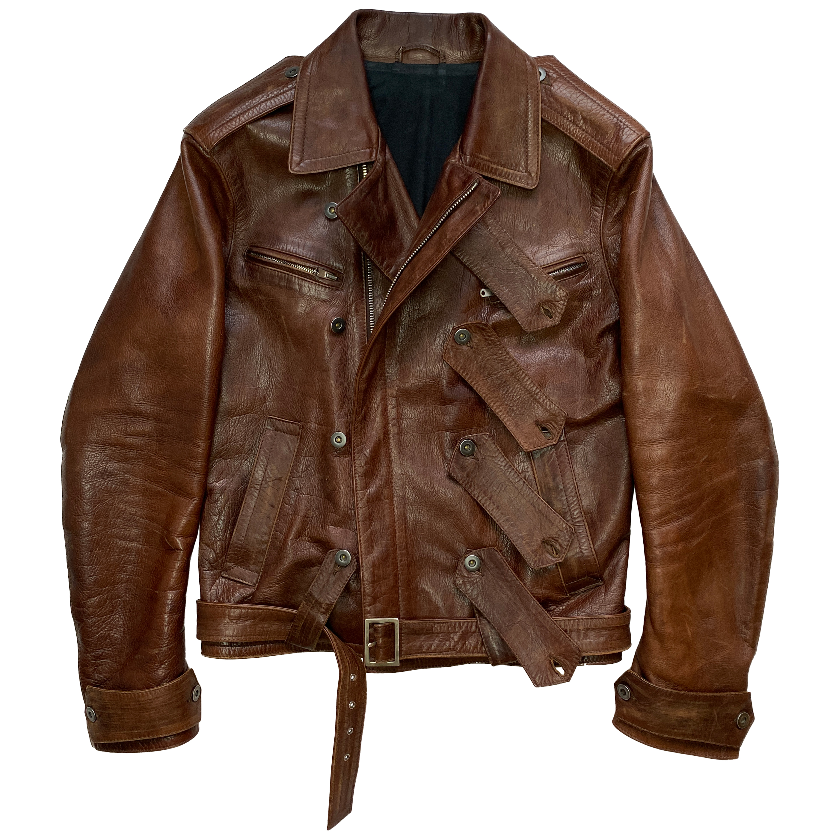 Maison Martin Margiela, S/S 2006 Leather Blouson - LA NAUSÉE Maison Martin Margiela, S/S 2006 Leather Blouson - LA NAUSÉE