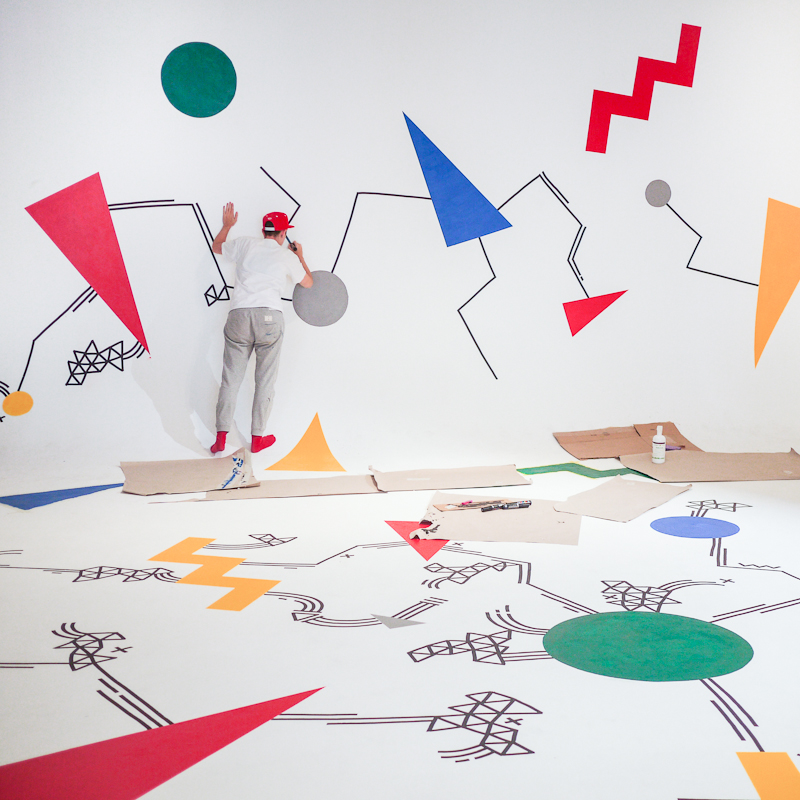 Google Mural NYC, 2012 — Aries Moross