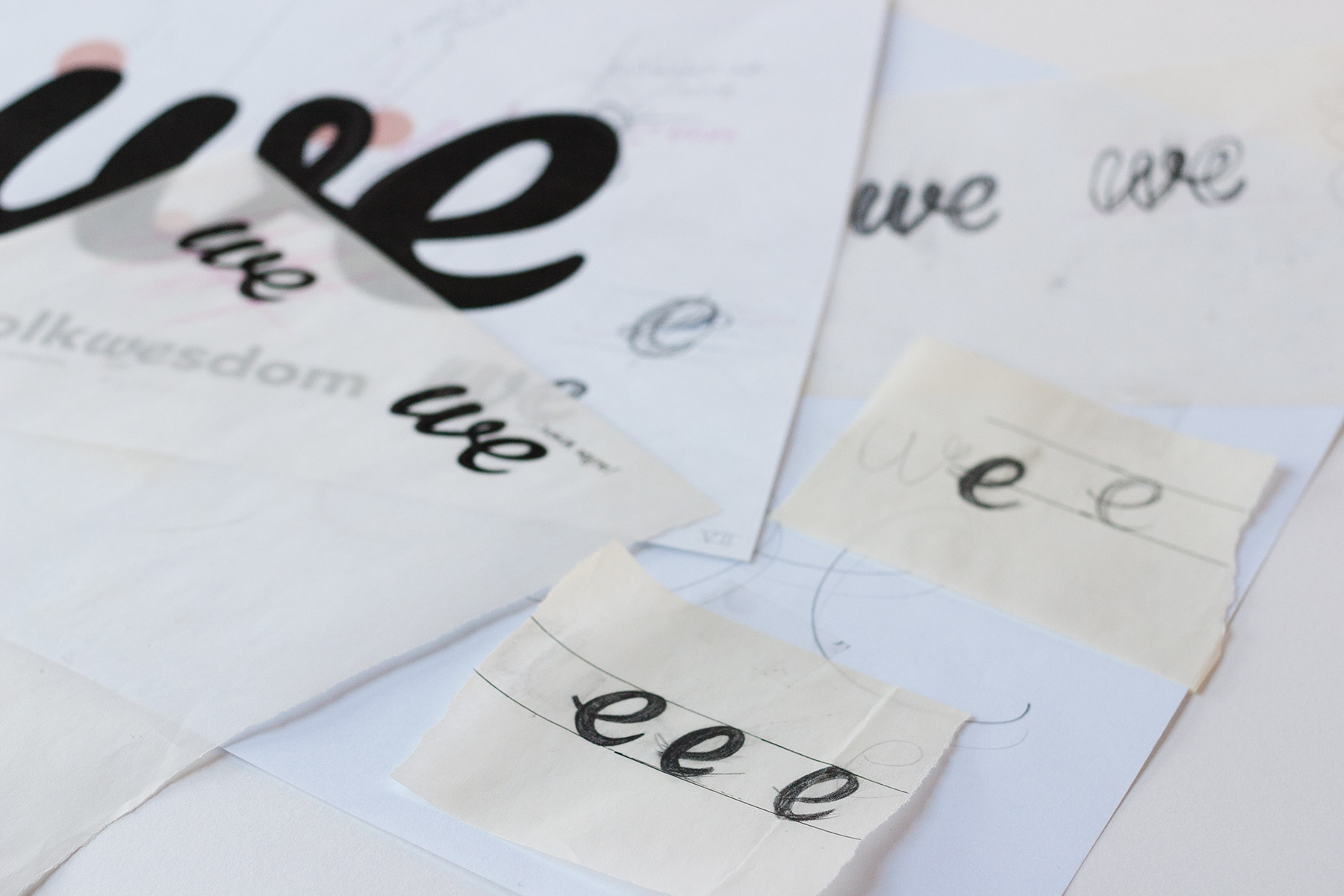 Folkwesdom — Gina Serret — Calligraphy, Lettering & Type design