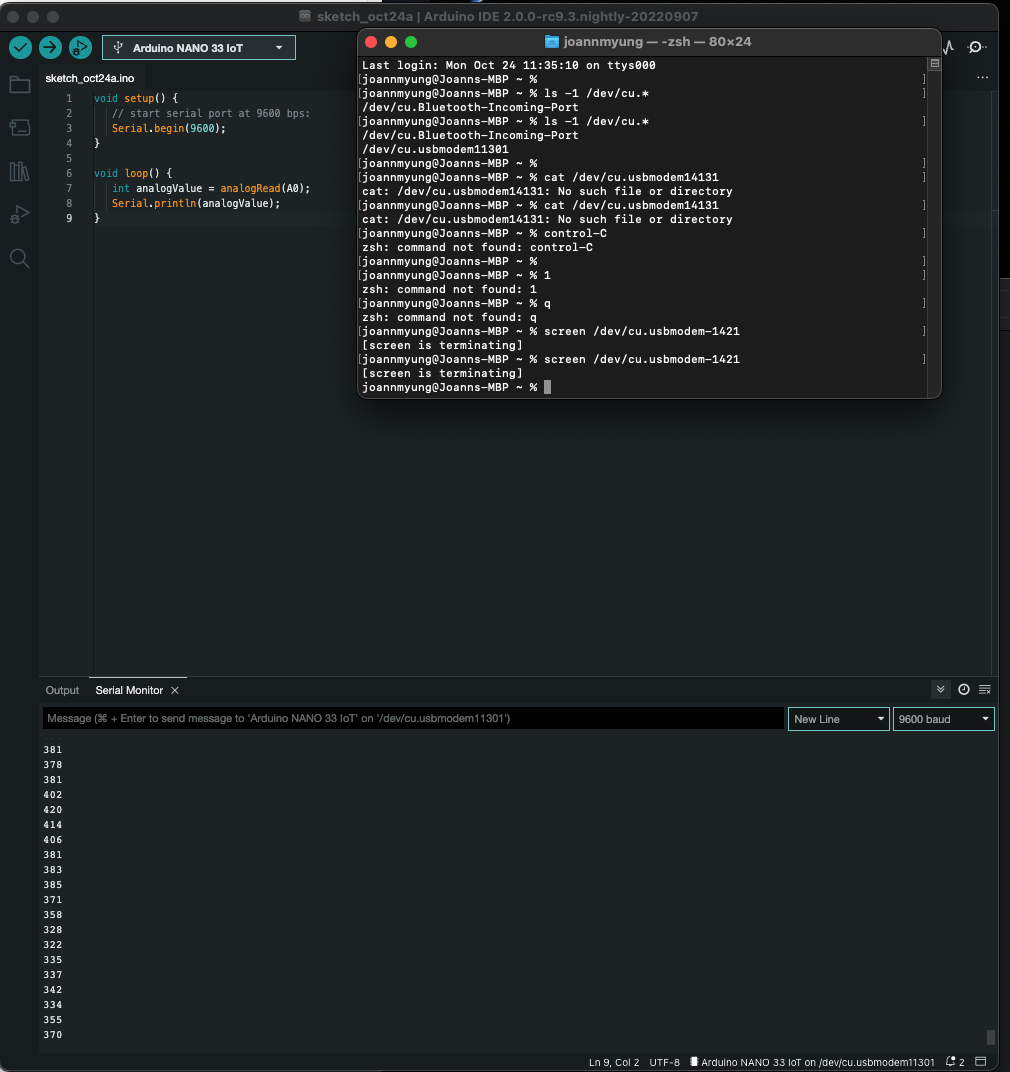 Physical Computing week7 — joannmyung.com
