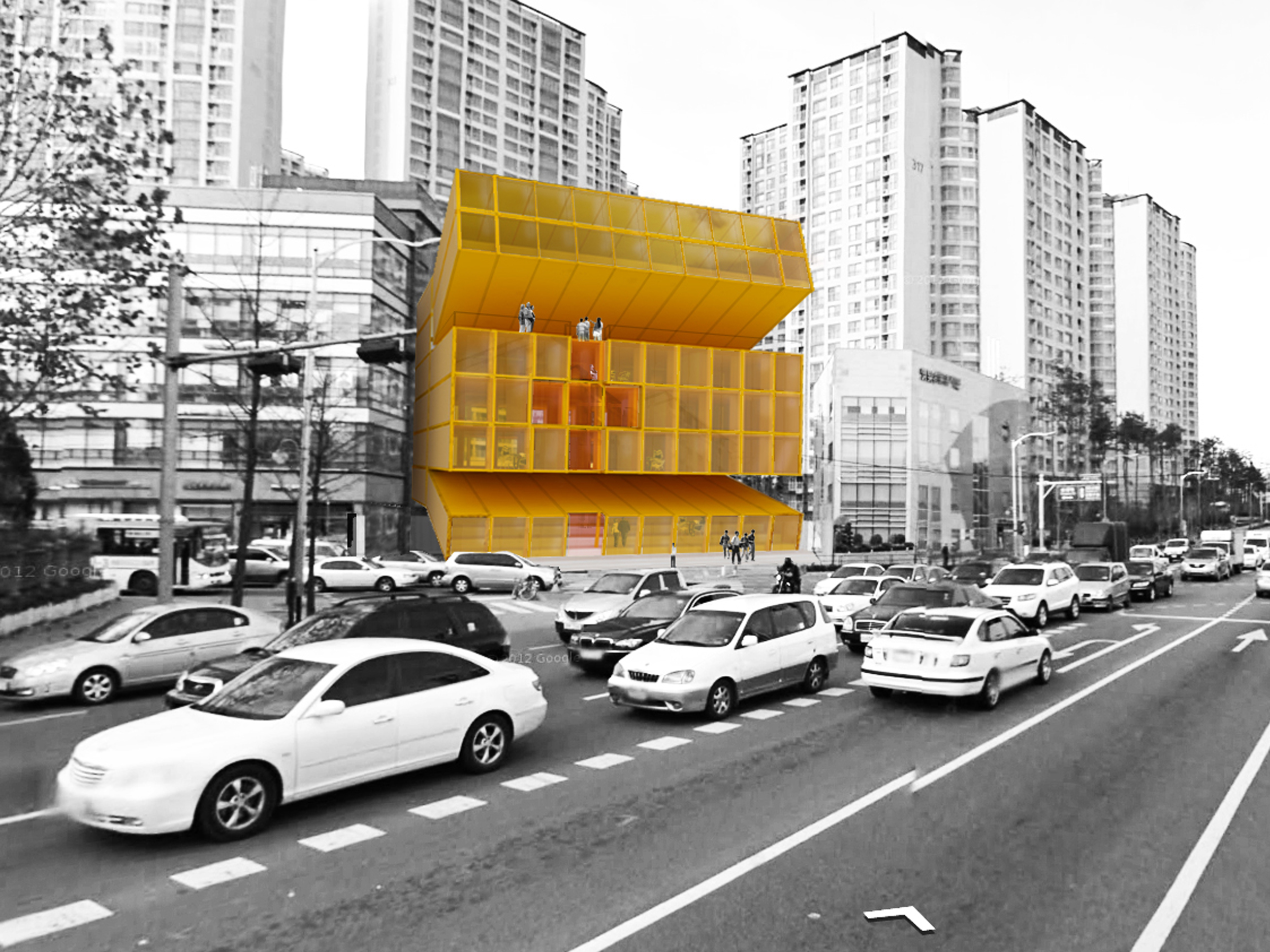 YEHAN CHURCH + COMMUNITY CENTER copy — LOT-EK ARCHITECTURE & DESIGN