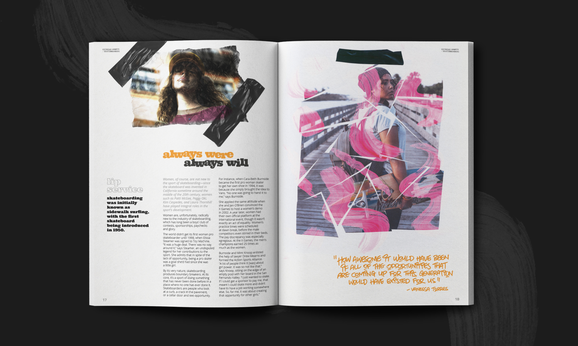 Borderline Magazine — Sweet Chilli Design