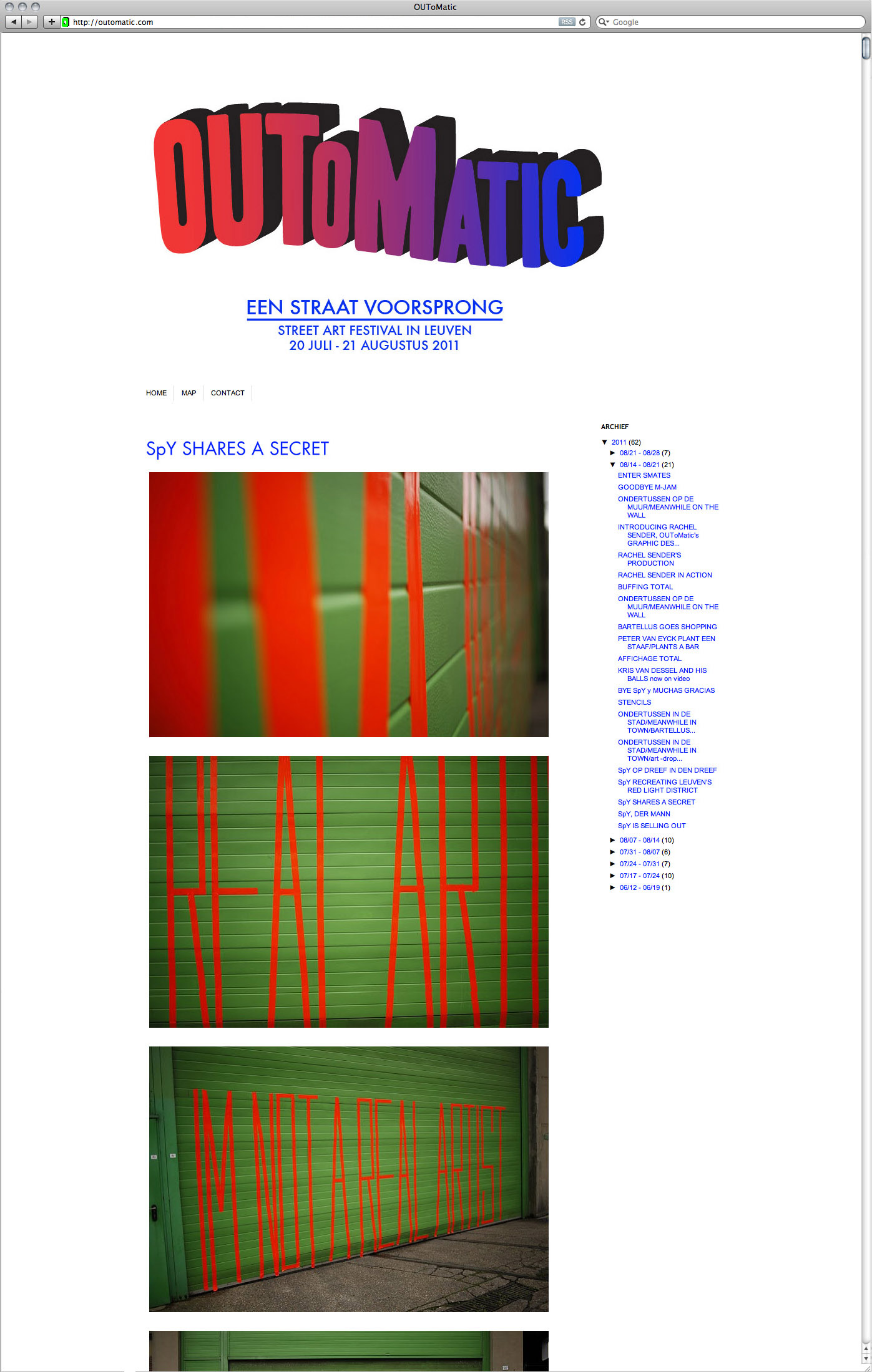 OUToMatic - Street Art Festival — Rachel Sender