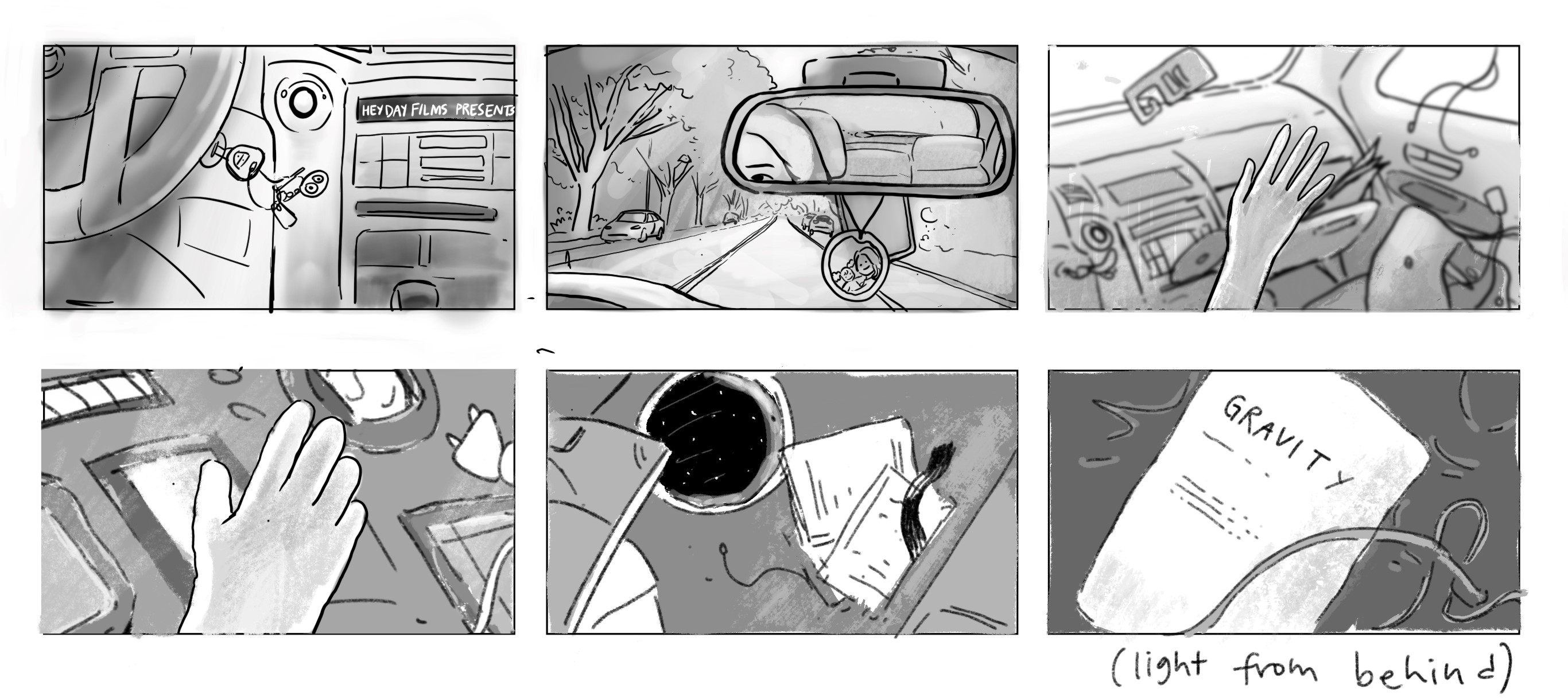 Gravity Title Sequence — Jamie Kim