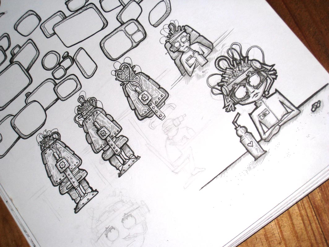 Nothing To Fear Drawings — Simon Russell Portfolio