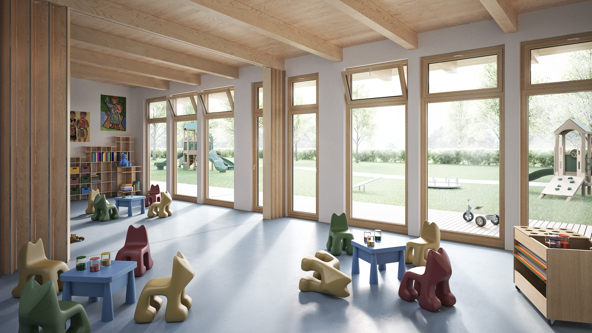 Kindergarten R — Renderji - Izdelava arhitekturnih in produktnih 3D ...