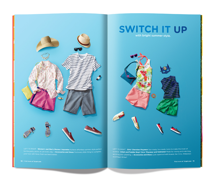 Target Summer 2013 Catalogs — Julie Roche Portfolio