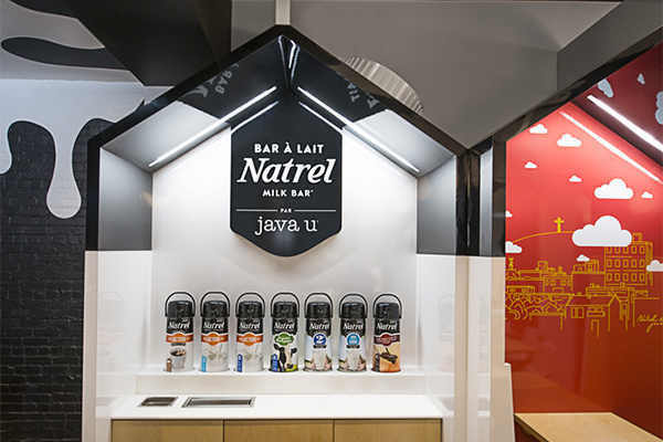 Natrel Milk Bar x Java U — romainalbertini