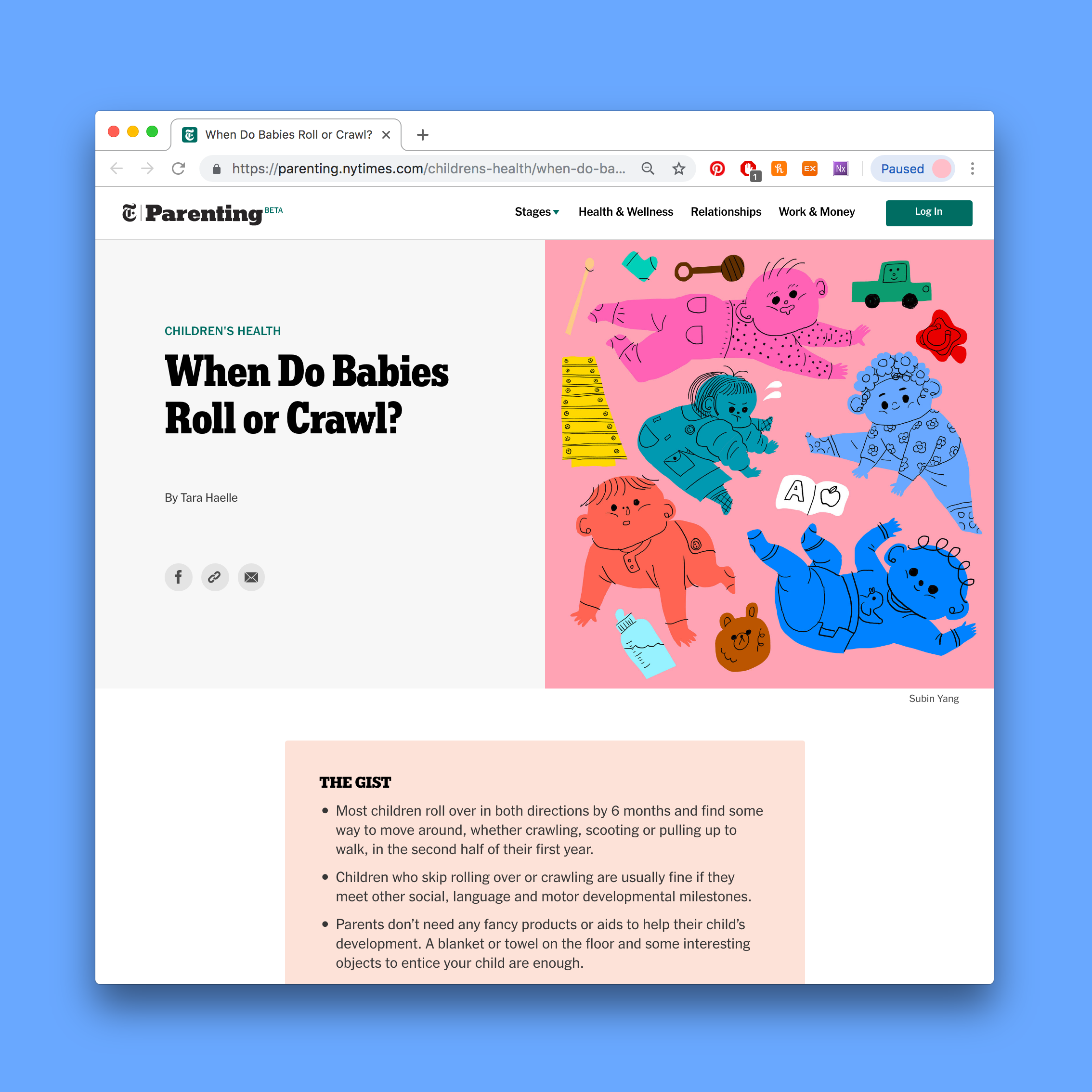 The New York Times — Subin Yang Illustration